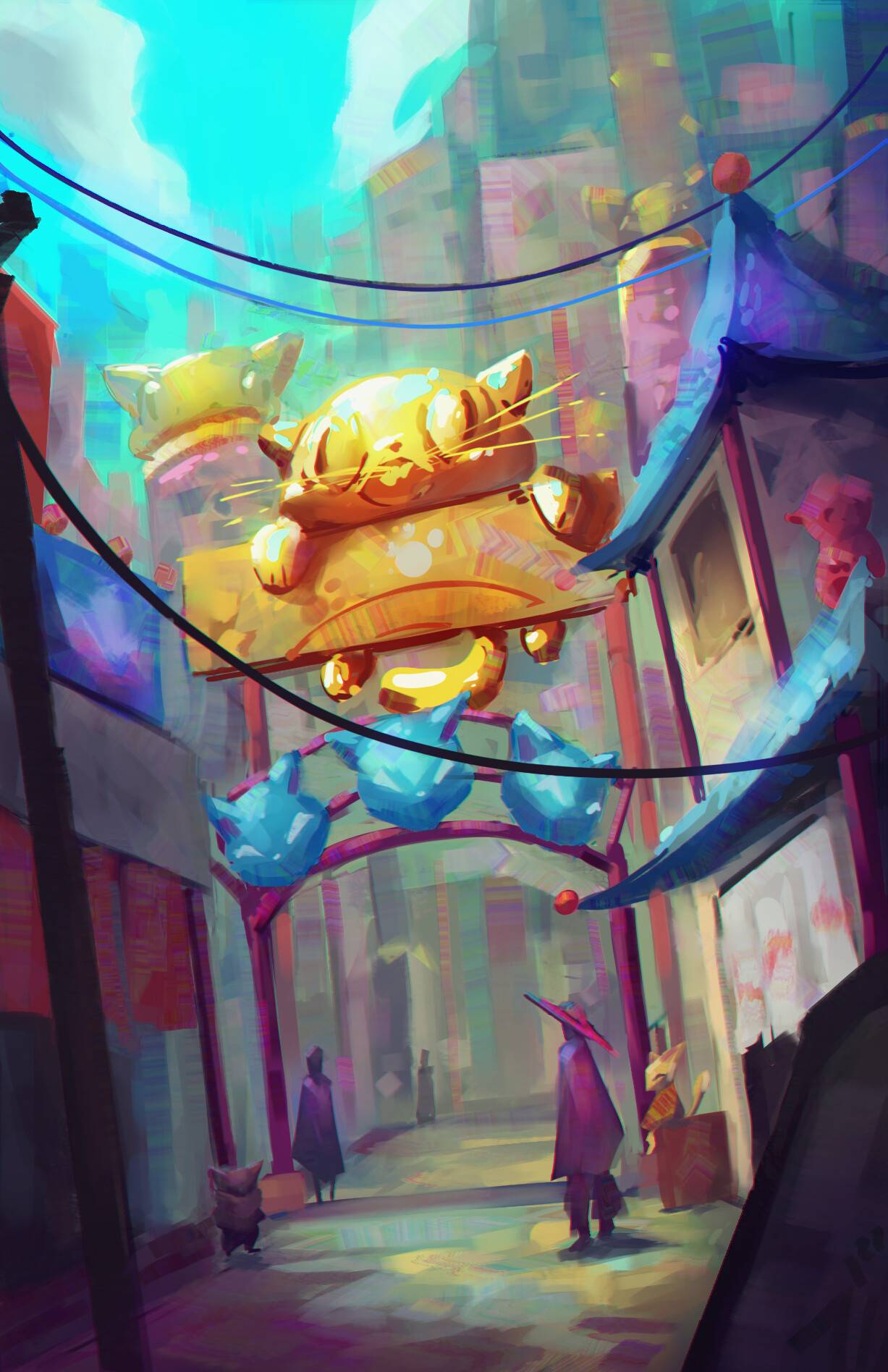 ArtStation - Cat City