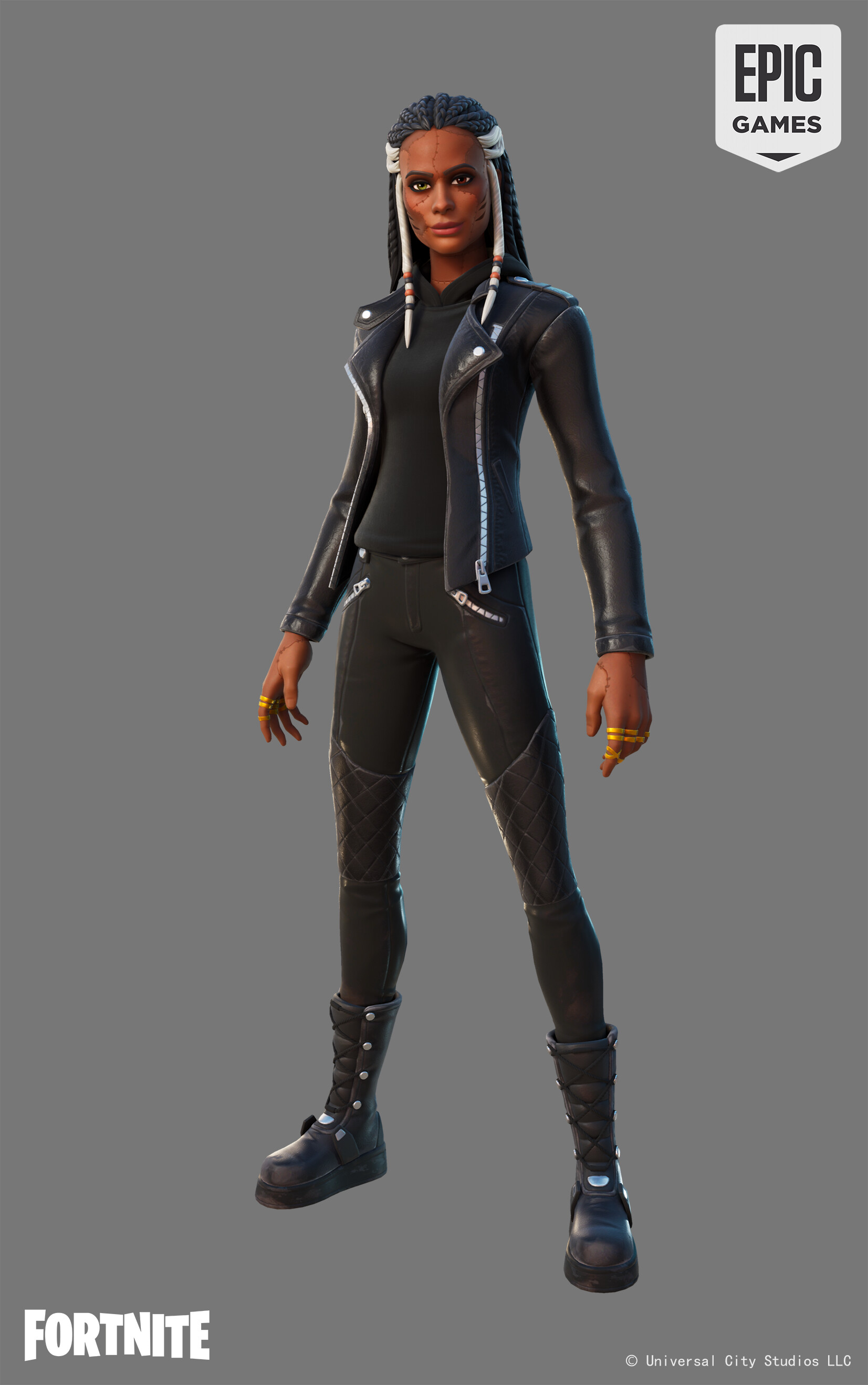 YuehaoWang - Fortnite Frankenstein's Bride Skin Chapter 2 season 8 2021 ...