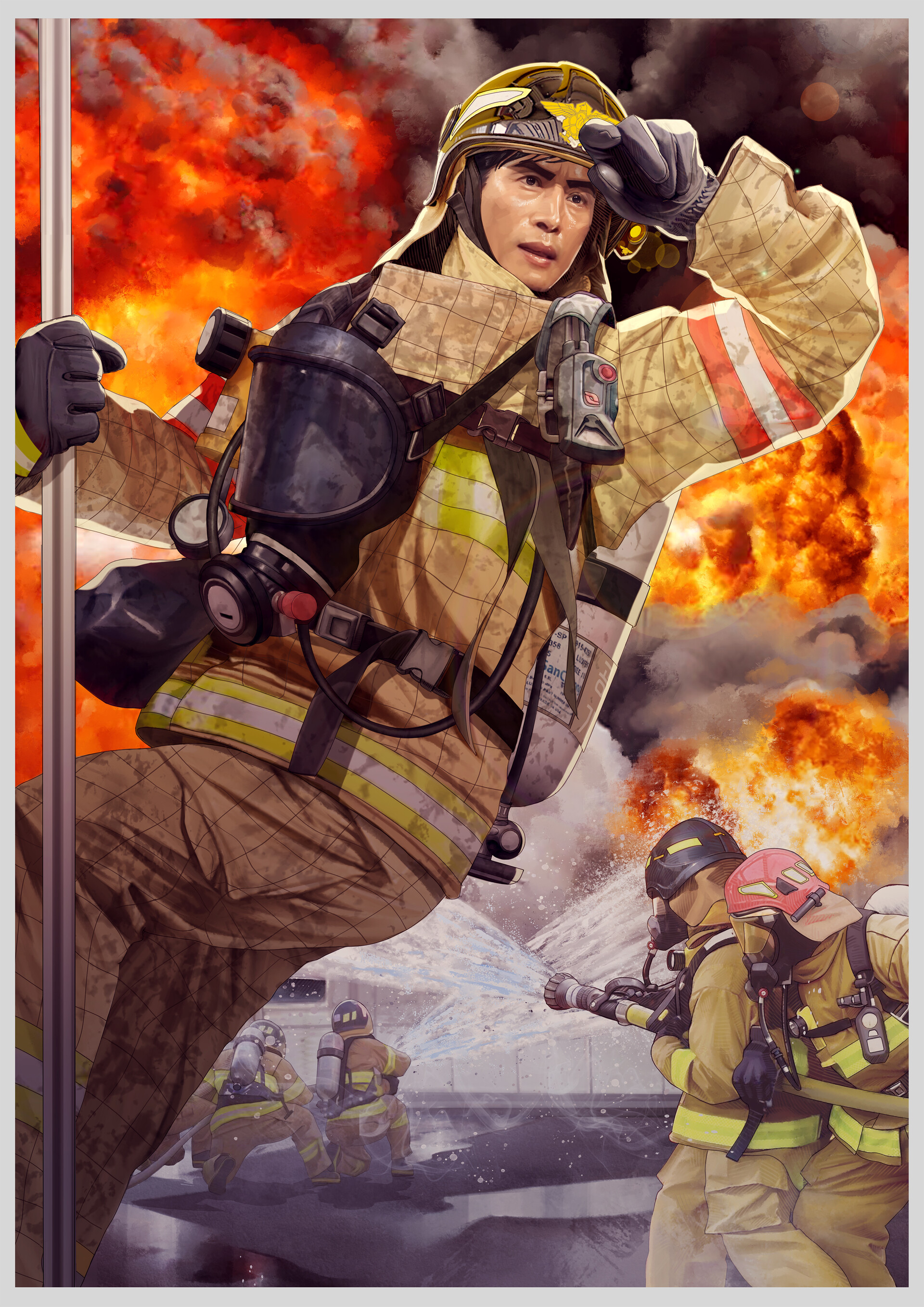 ArtStation - Firefighter