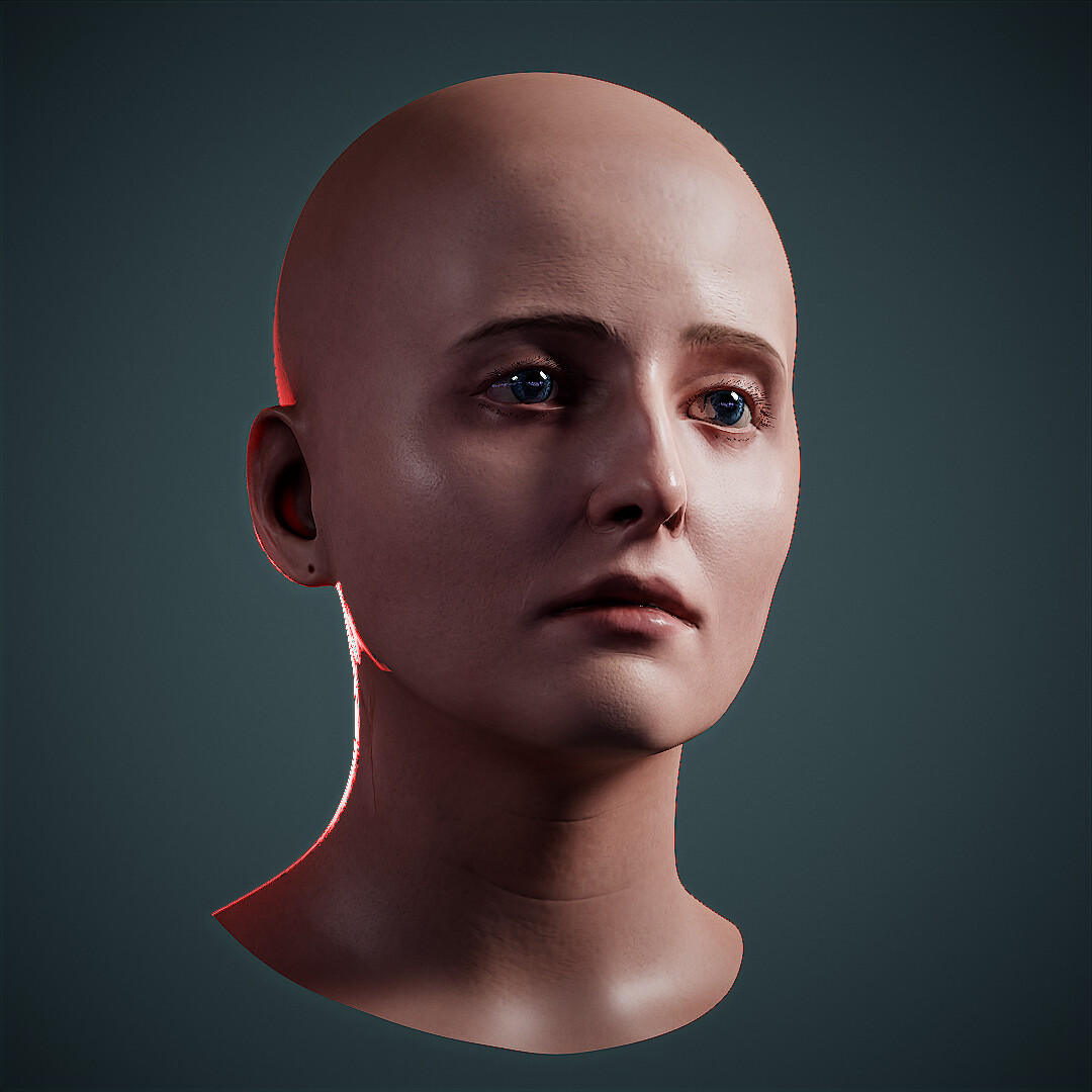 ArtStation - Scan to Real Time Head Using the IPhone
