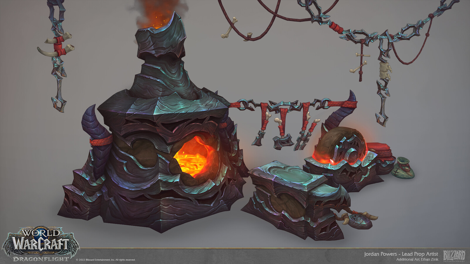 Jordan Powers - Dragonflight: Djaradin Forge Props