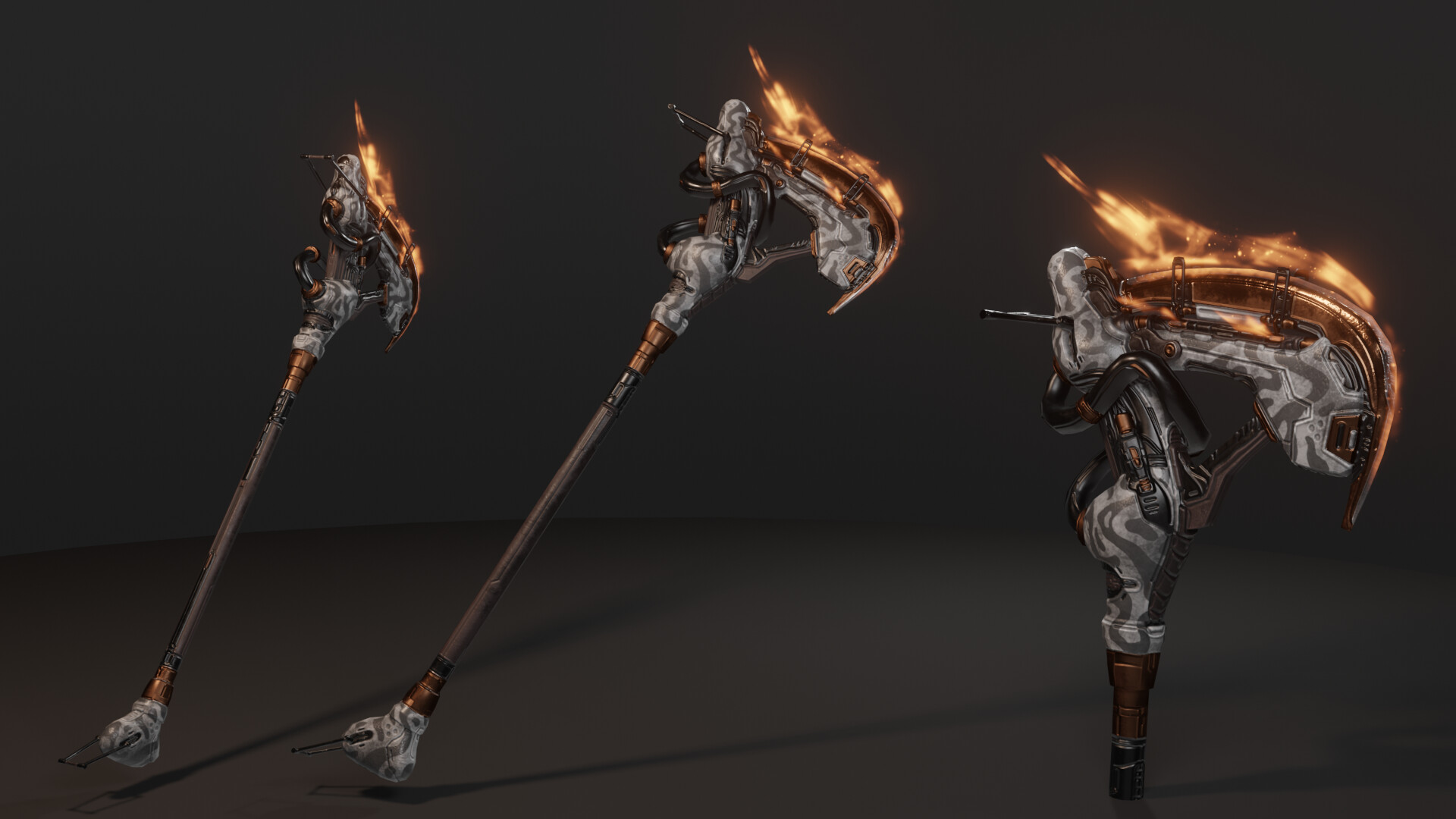 Cole Rudge - Warframe Tennogen [Grineer Flame Axe]