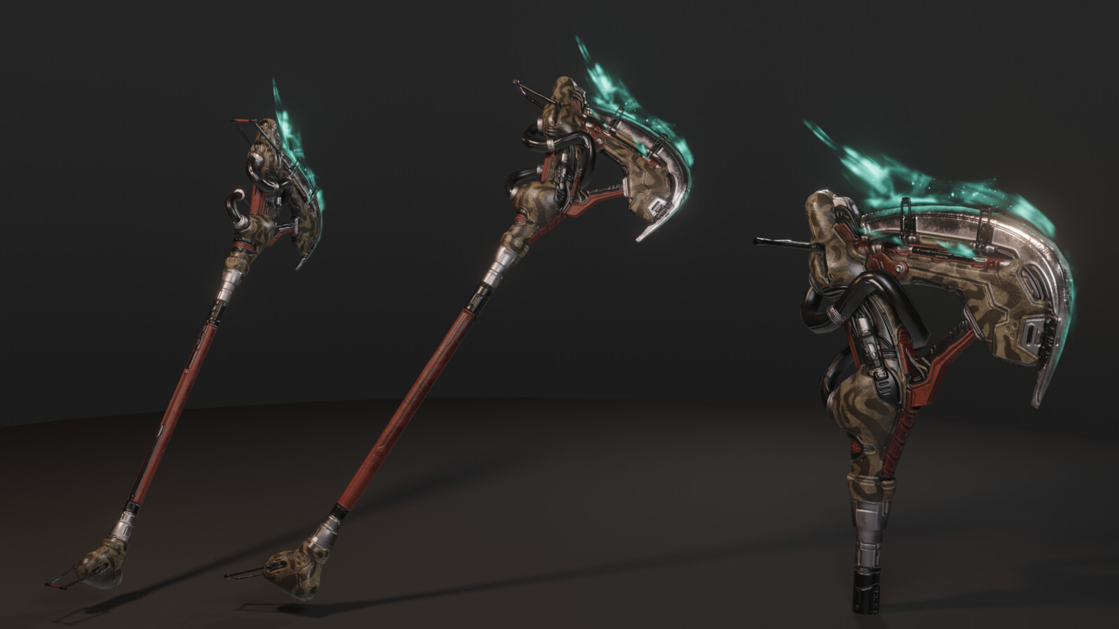 Cole Rudge - Warframe Tennogen [Grineer Flame Axe]