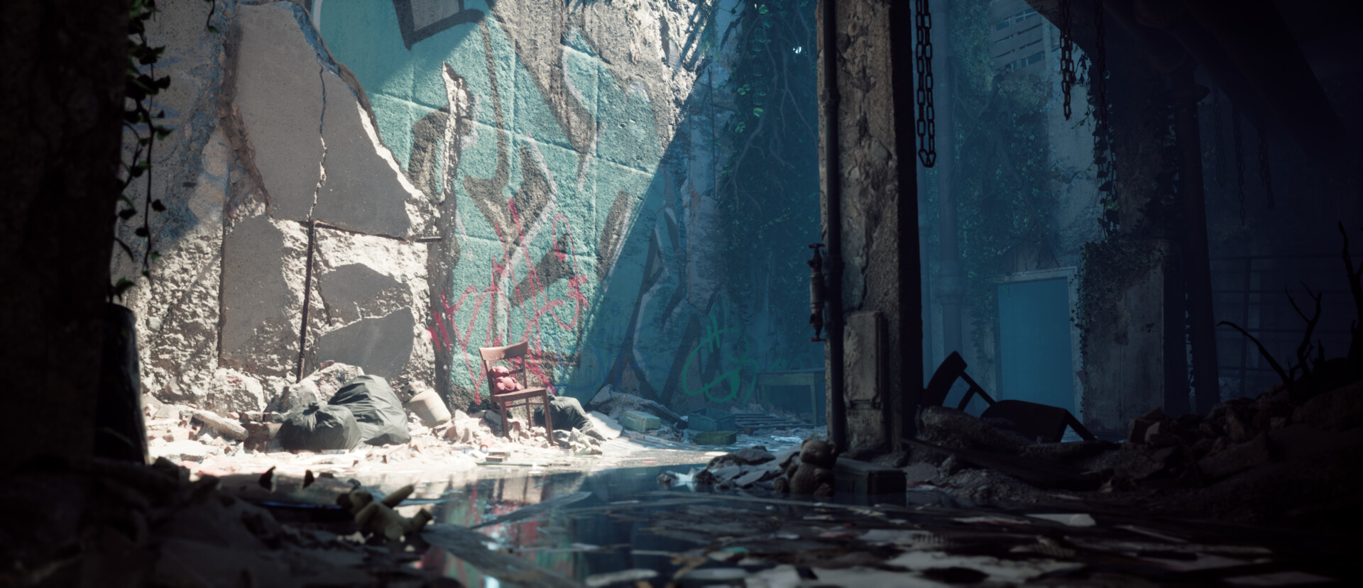 ArtStation - Abandoned Building