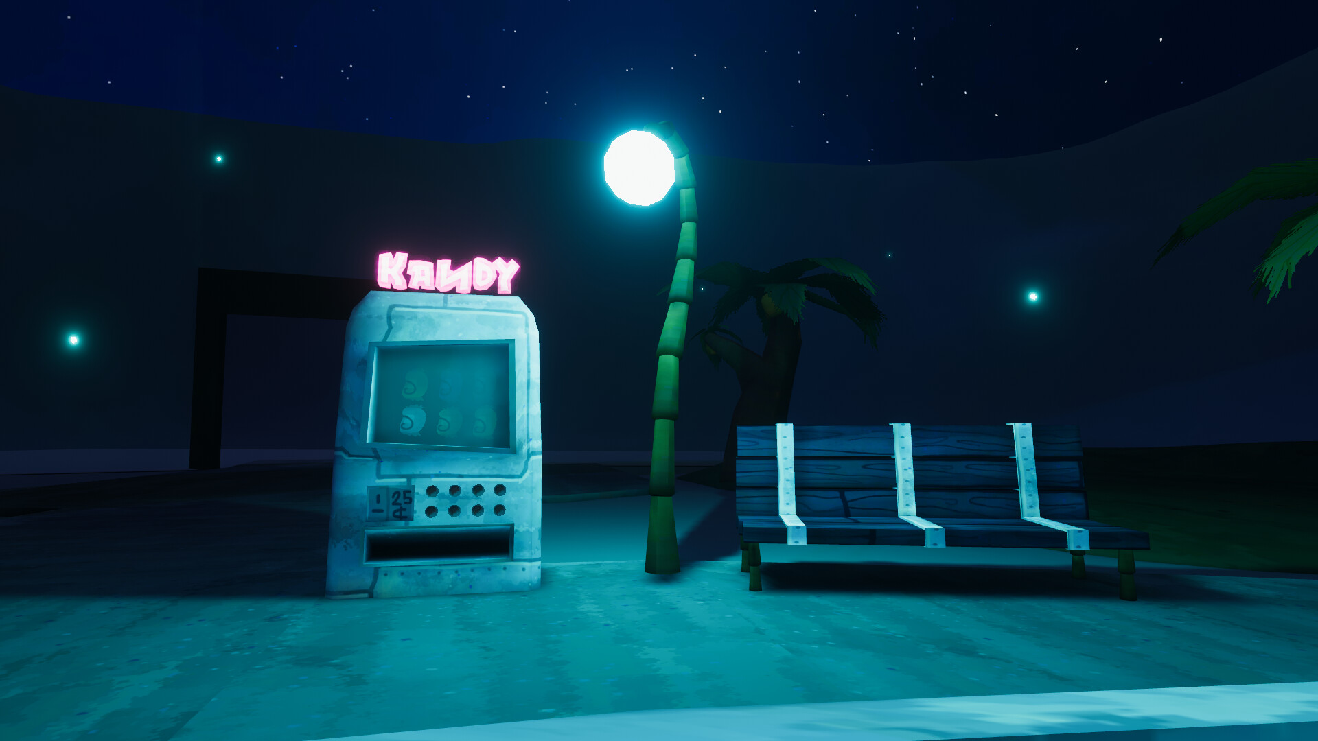 ArtStation - VRChat: Balloon Moon Farm (Unfinished)