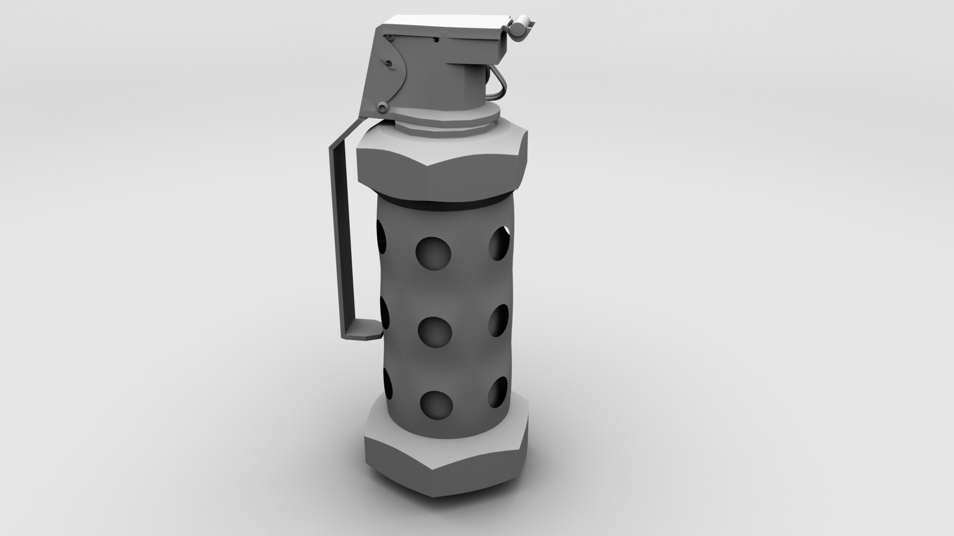 ArtStation - smoke grenade