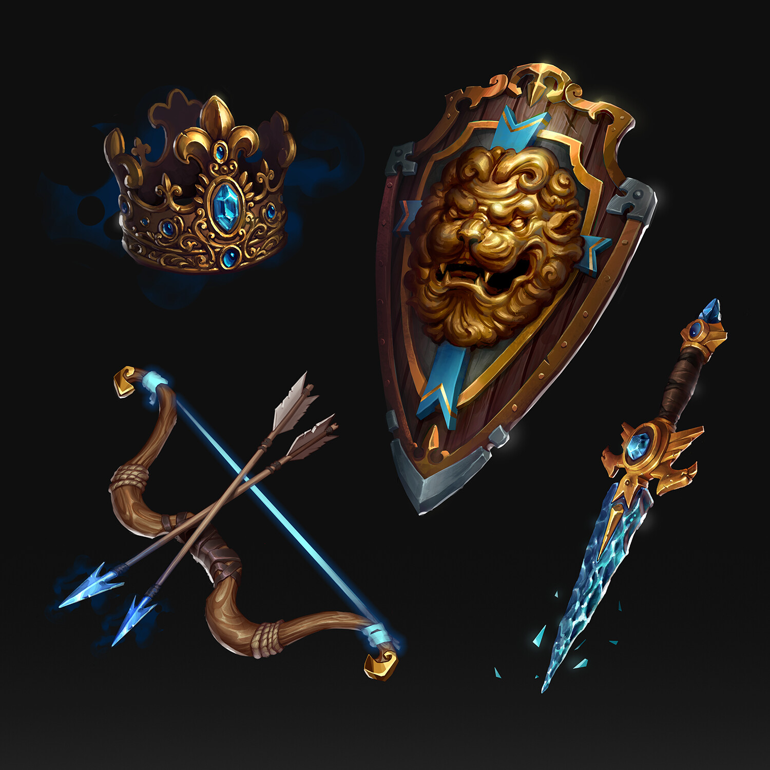 ArtStation - Fantasy props pt.1