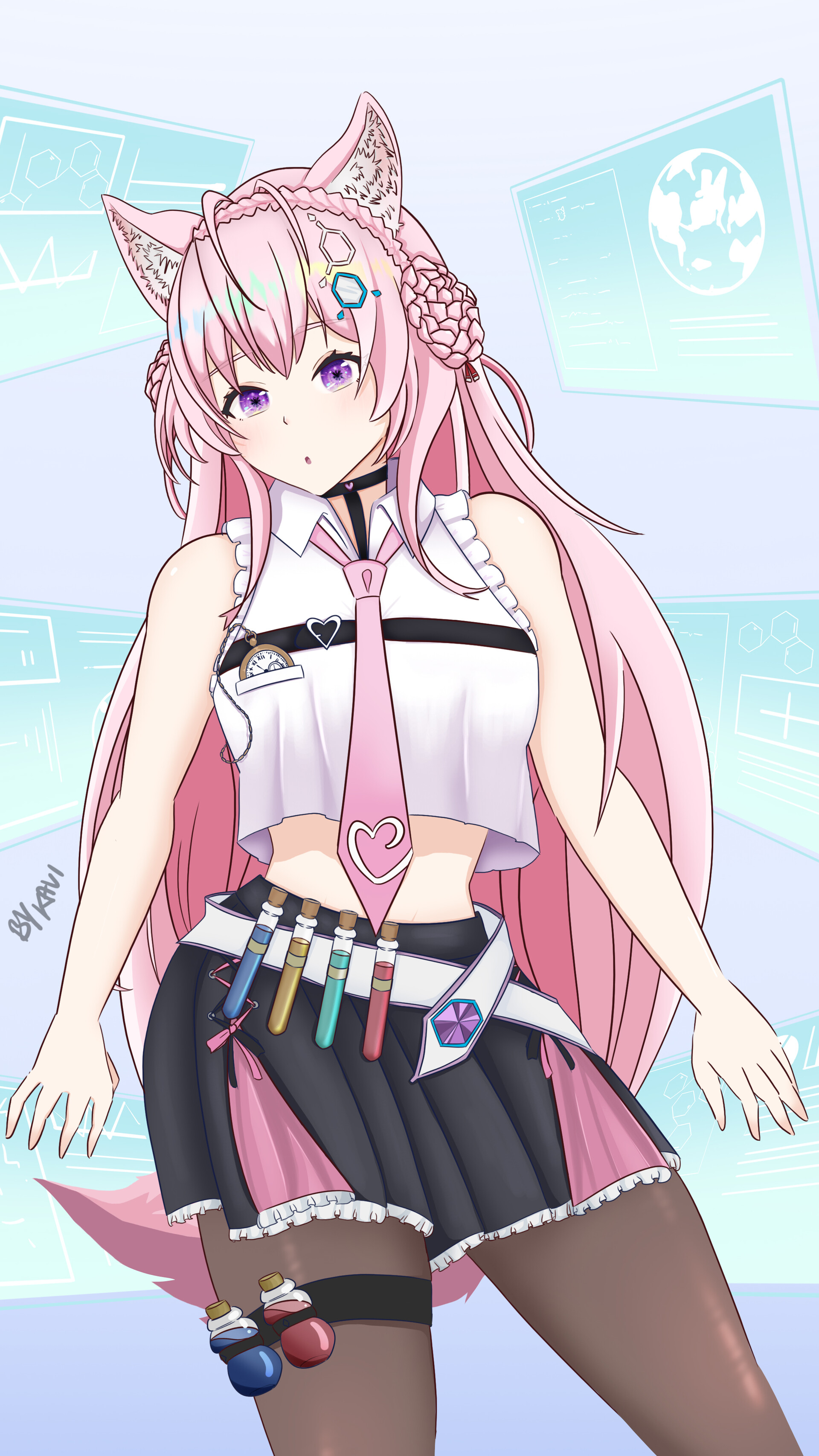 ArtStation - Hakui Koyori Base Outfit | Hololive