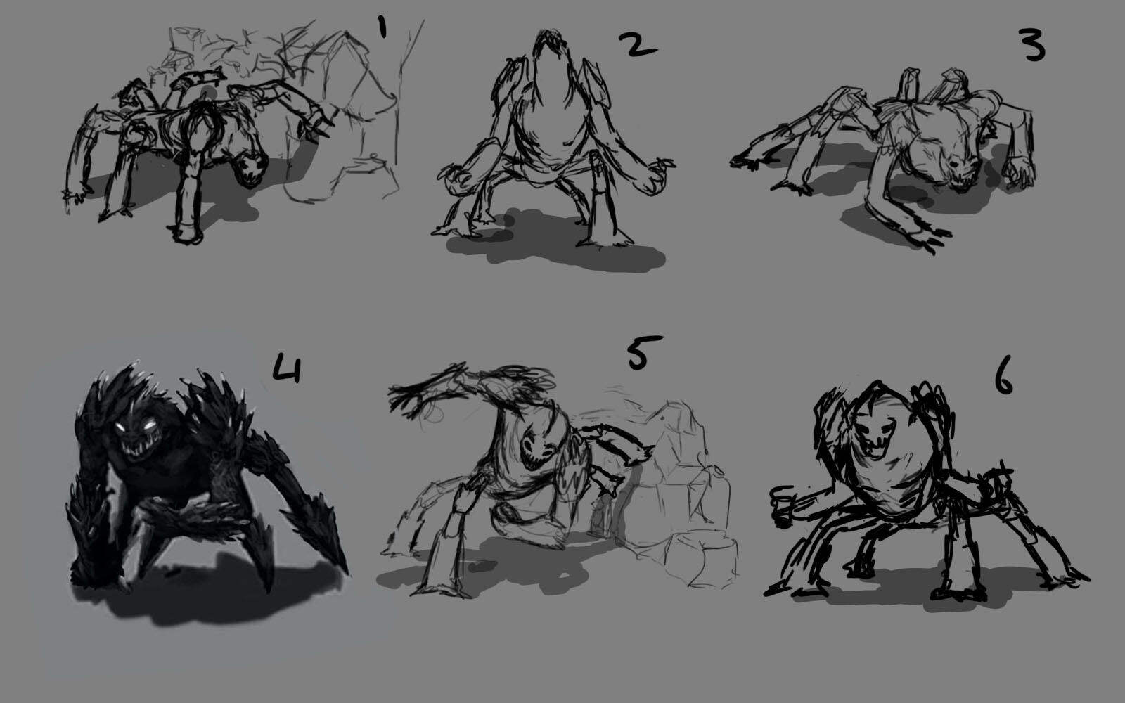 Dawnfire Art - Monster Concept