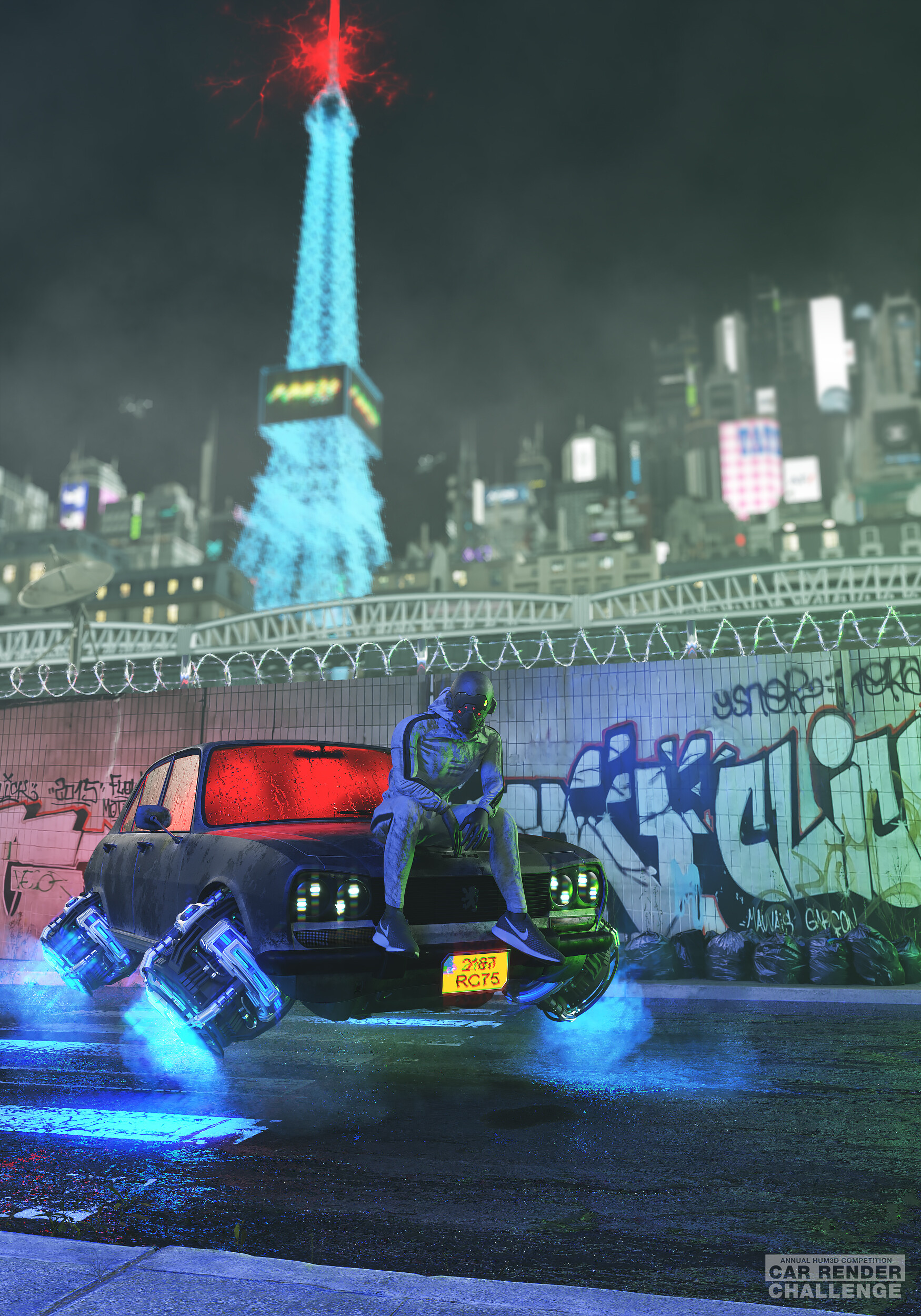 ArtStation - Paris Cyber 2167