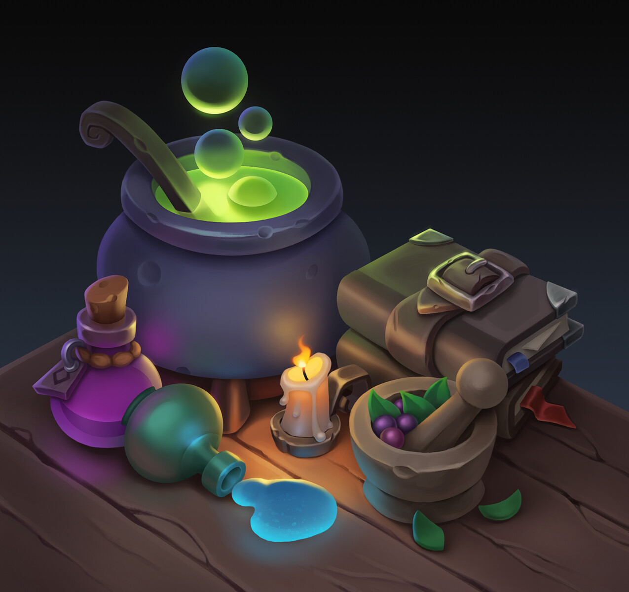 ArtStation - Alchemist's Stuff