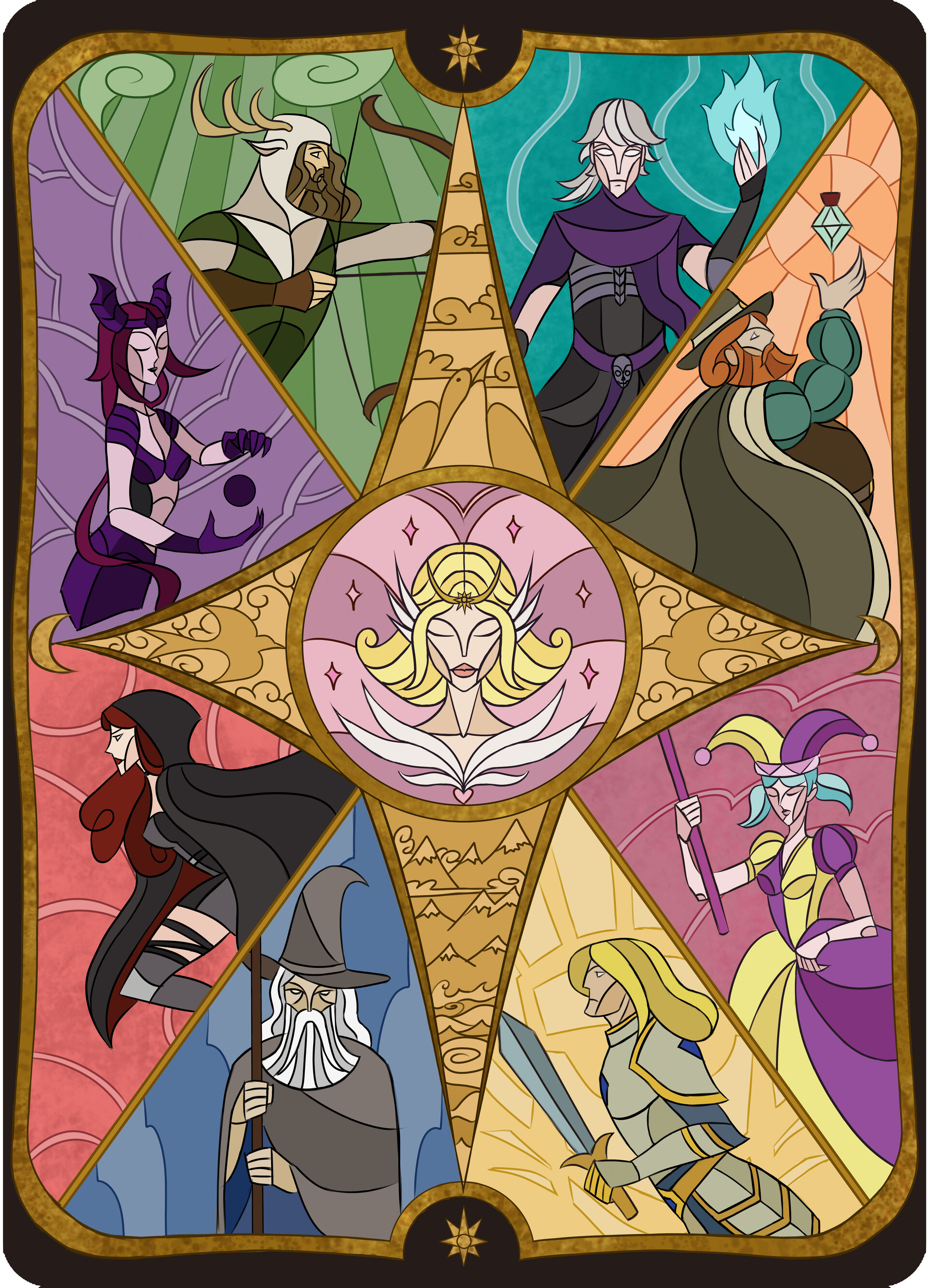 ArtStation - Back Card design (Elyseus)