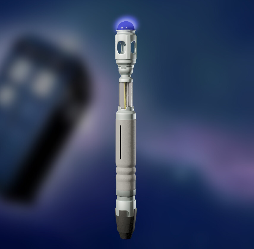 10th Doctor Sonic Screwdriver Drawing