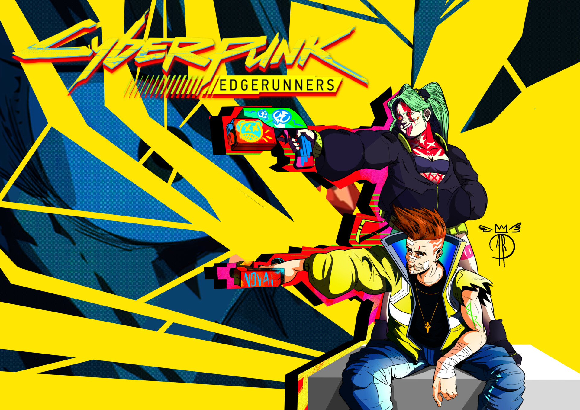 ArtStation - CYBERPUNK: edgerunners