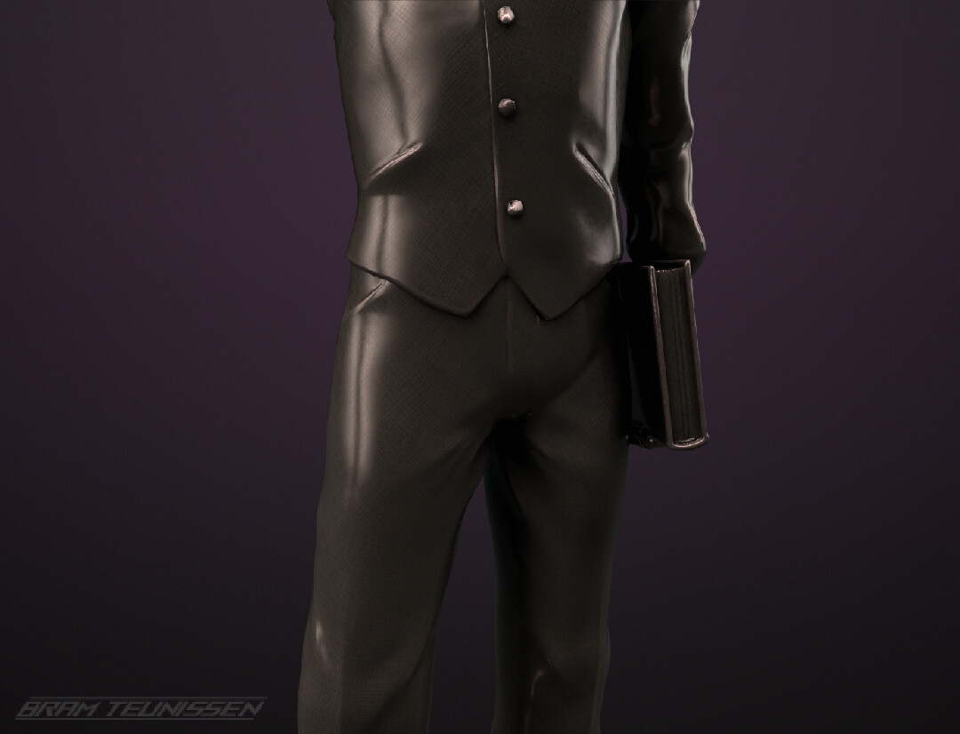 Bram Teunissen - Visionary Statue - Concept Sculpt