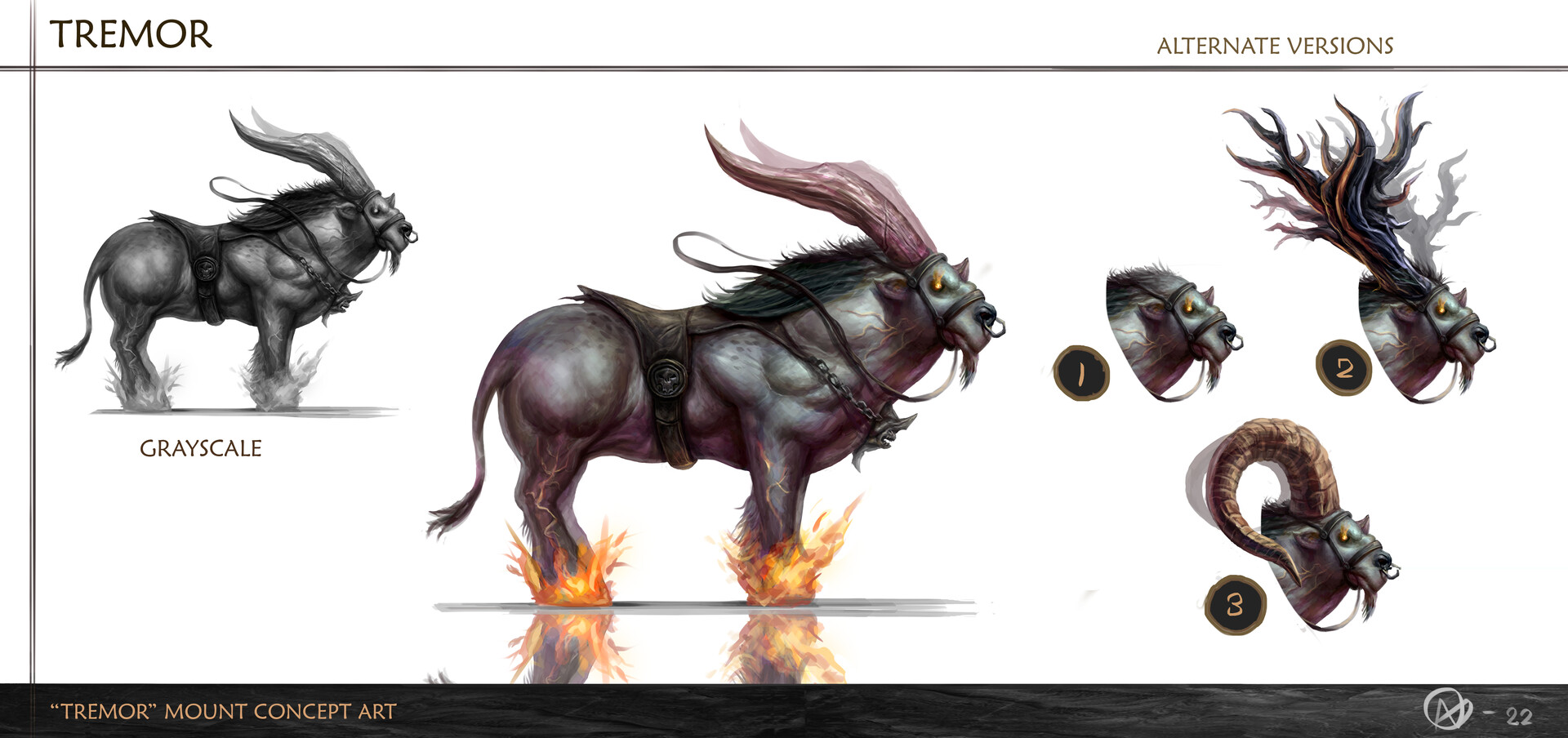 Nikitas Filippas - "Tremor" mount concept art