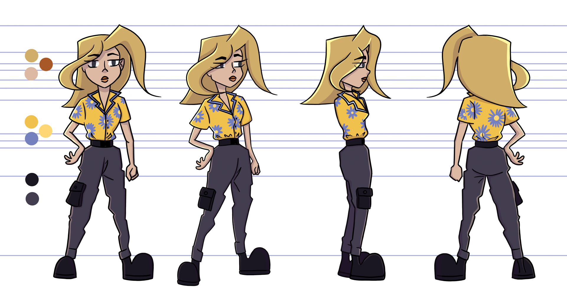 ArtStation - turn around