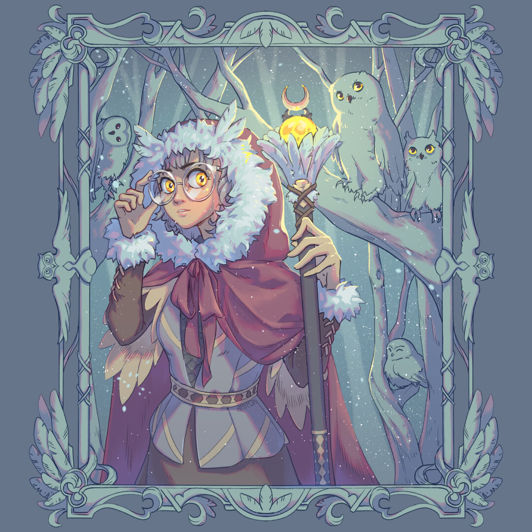 ArtStation - Owl Witch