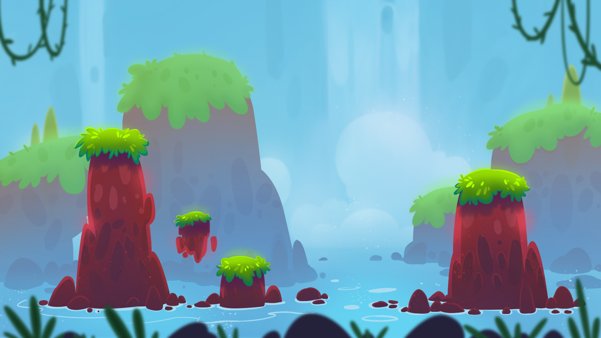 ArtStation - Game Background Design