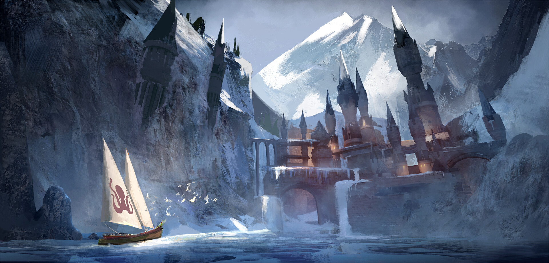 ArtStation - Snow Castle