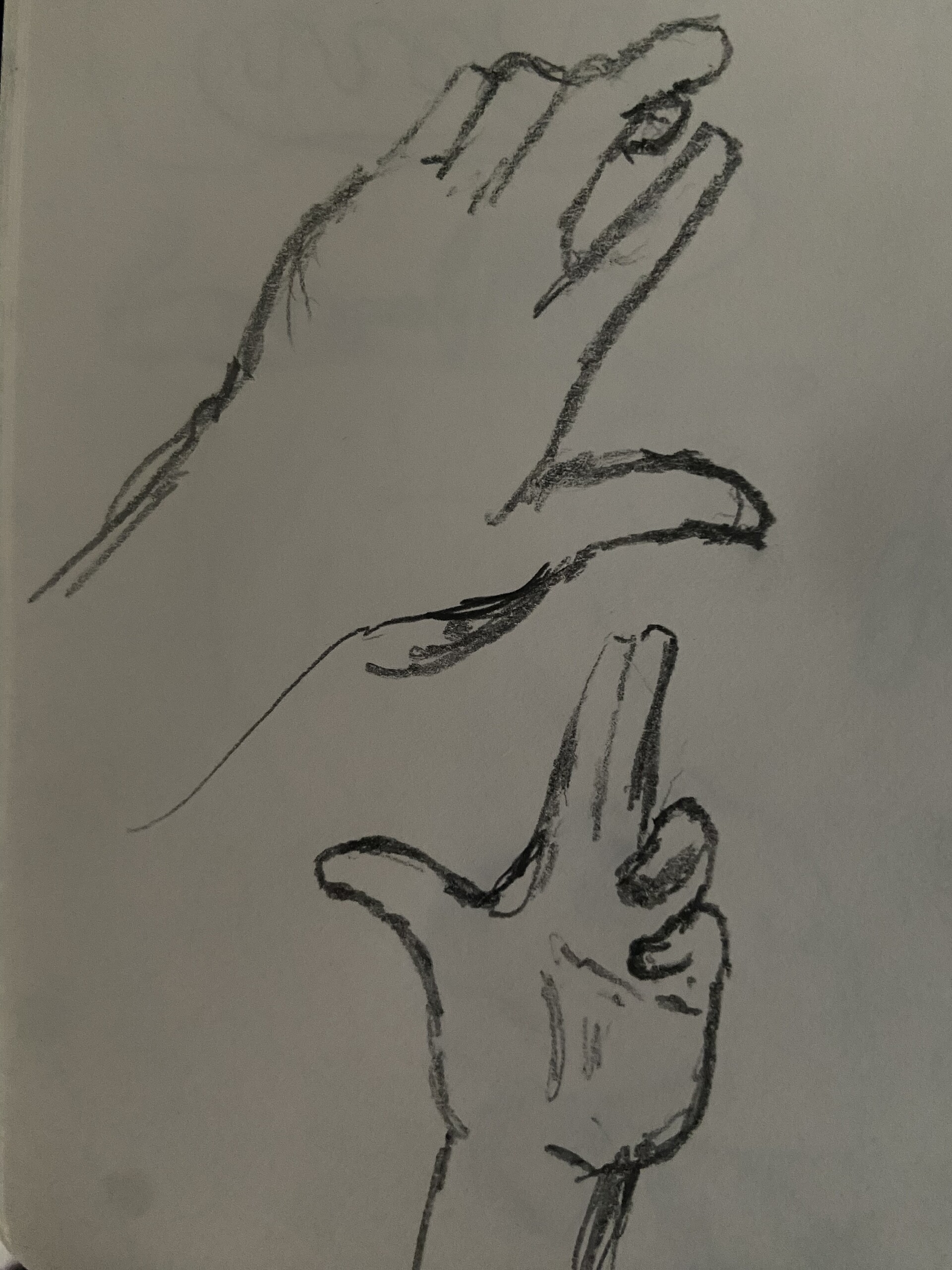 ArtStation - Hand warm up sketch. Enjoy