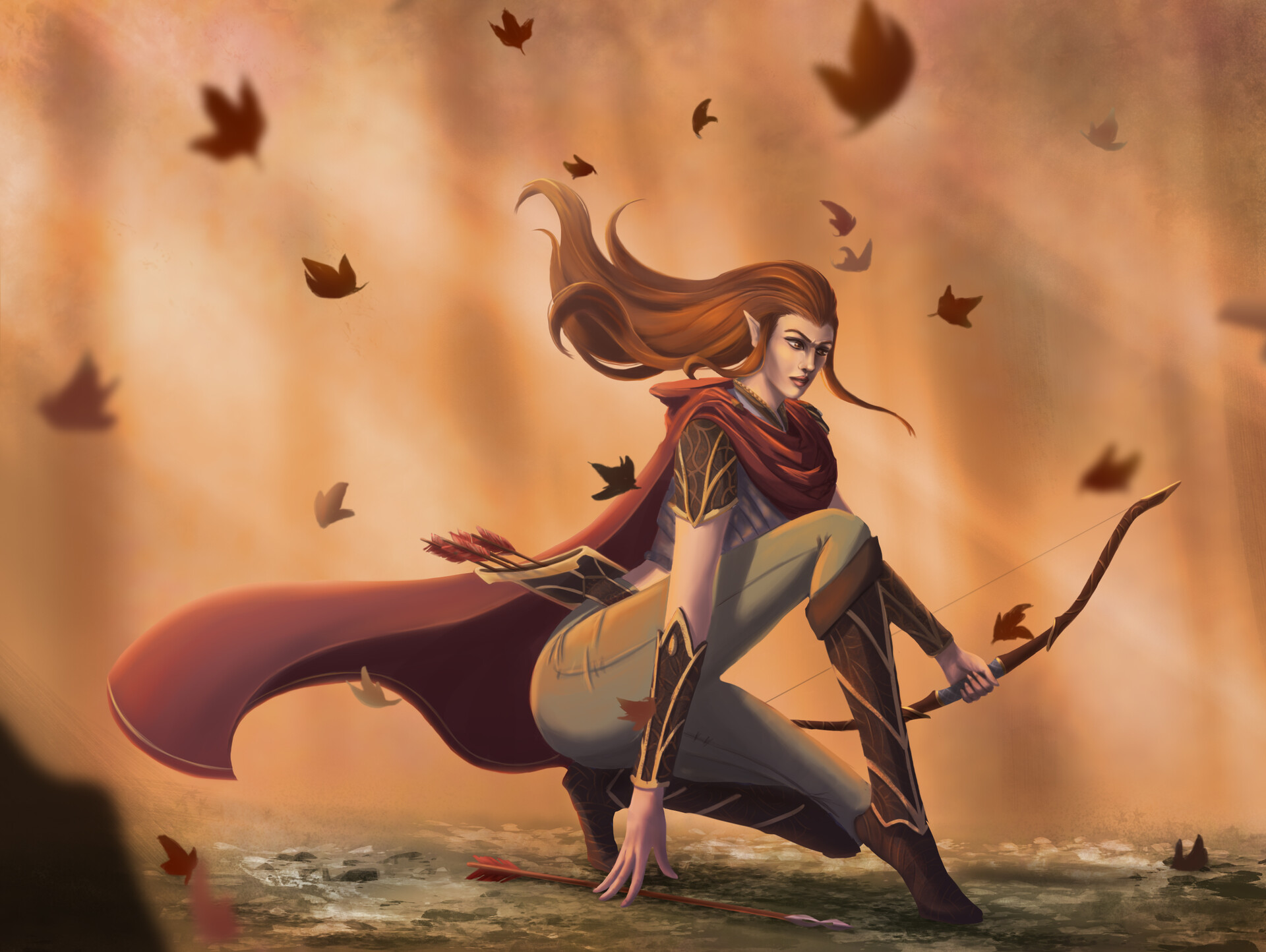 ArtStation - elf hunting