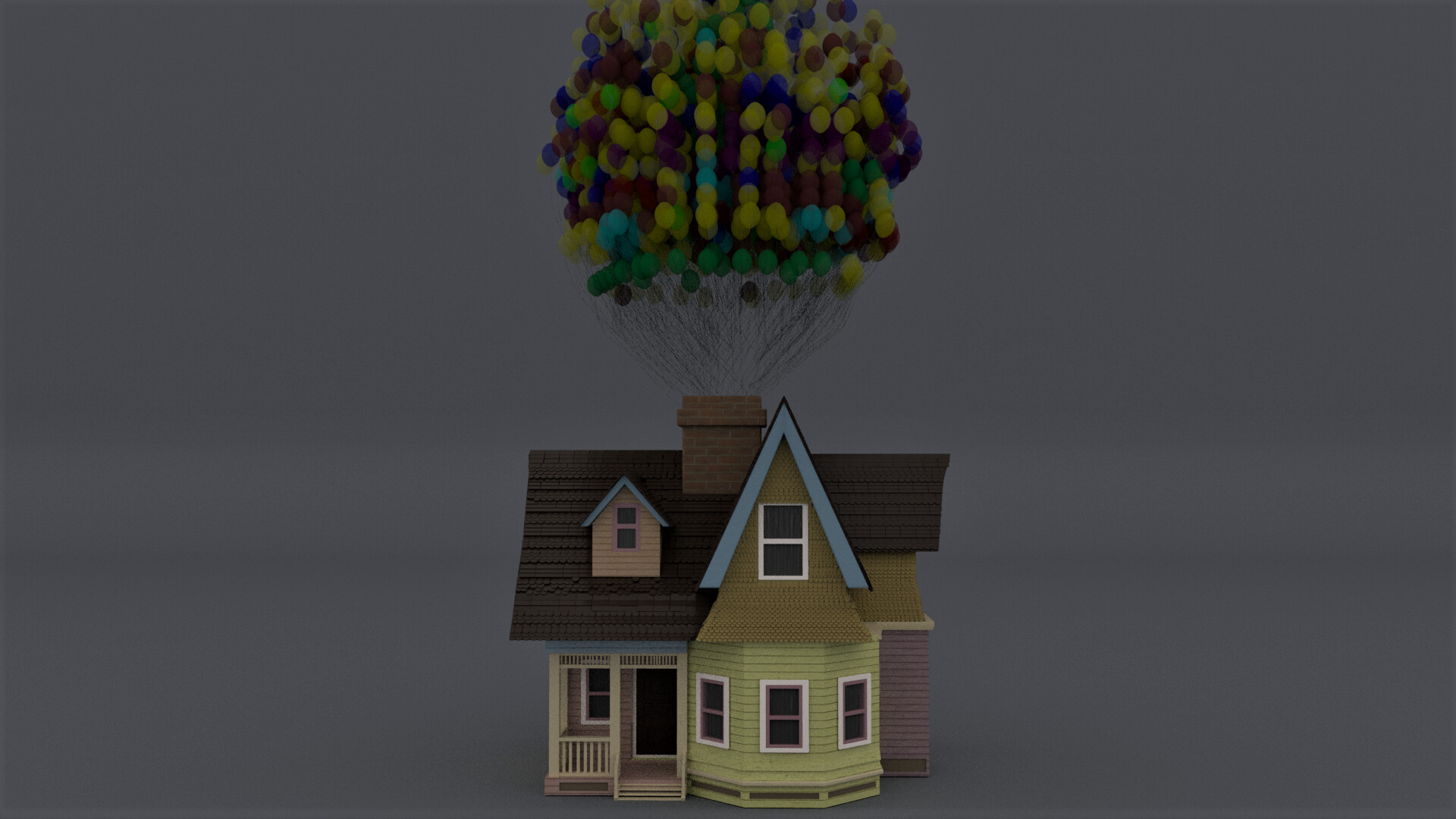 ArtStation - Flying house