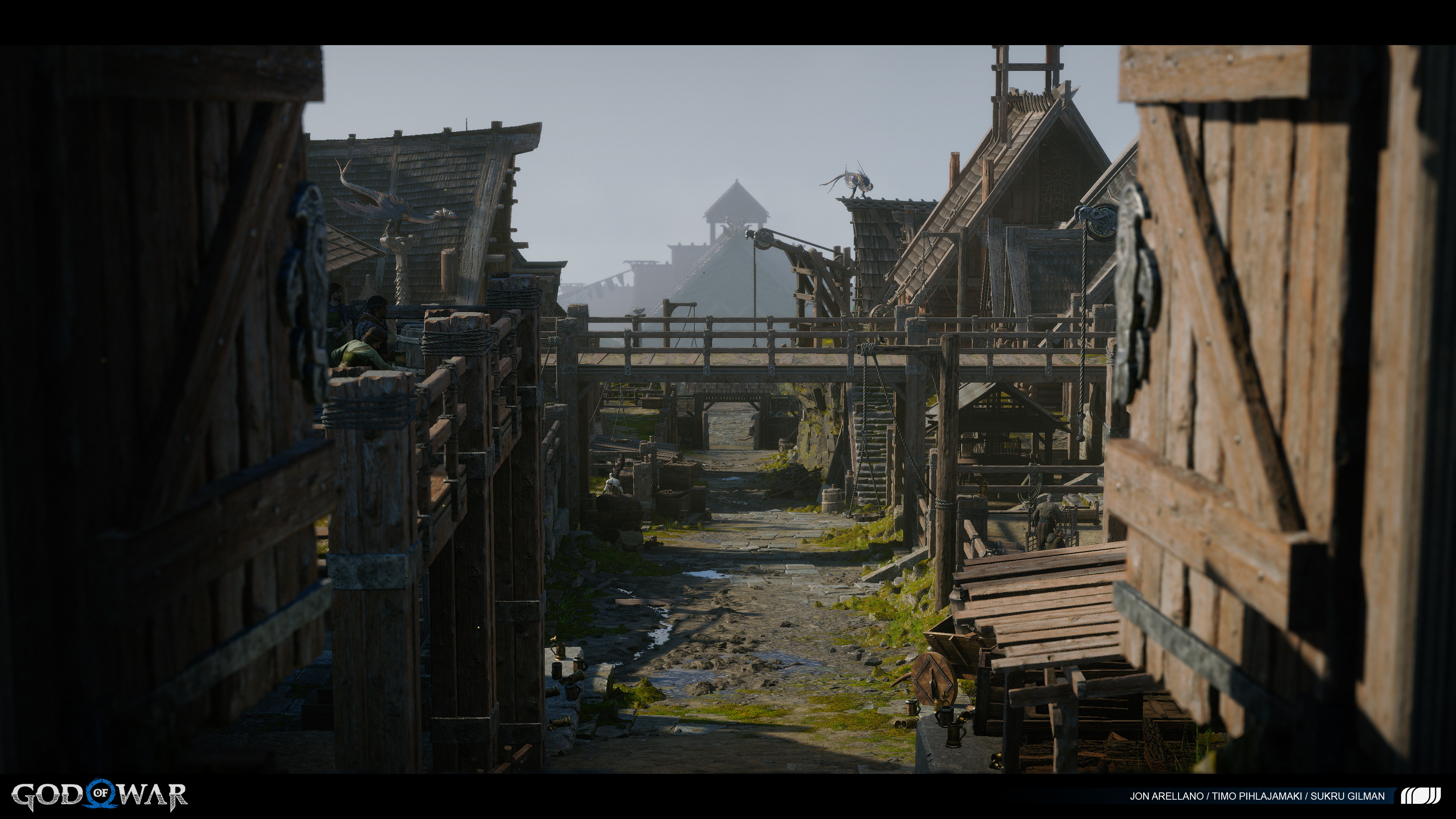 Jon Arellano - God Of War Ragnarok - Asgard City