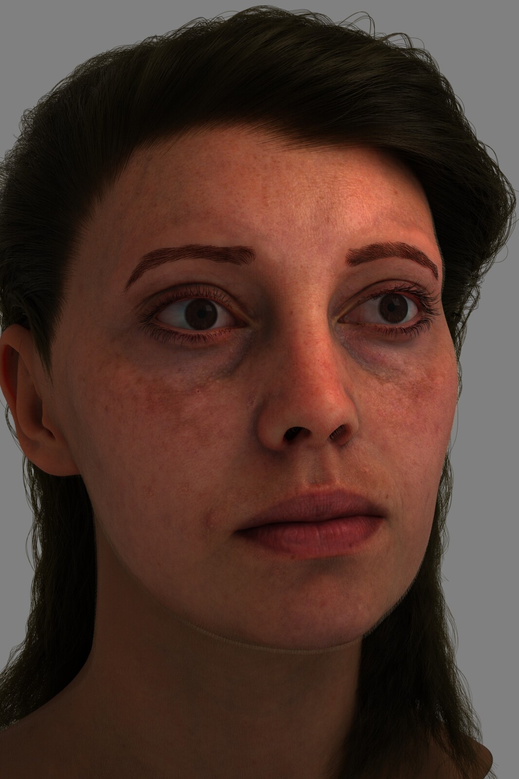 Liam Irons - Digital Emily Texture and Groom project Uni