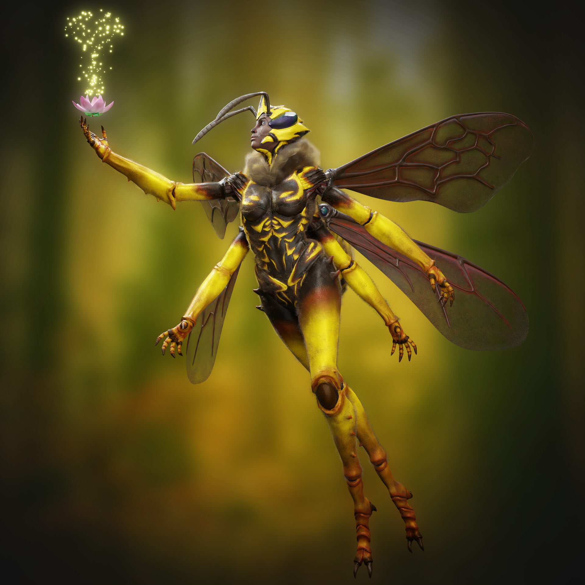 ArtStation - Queen Bee