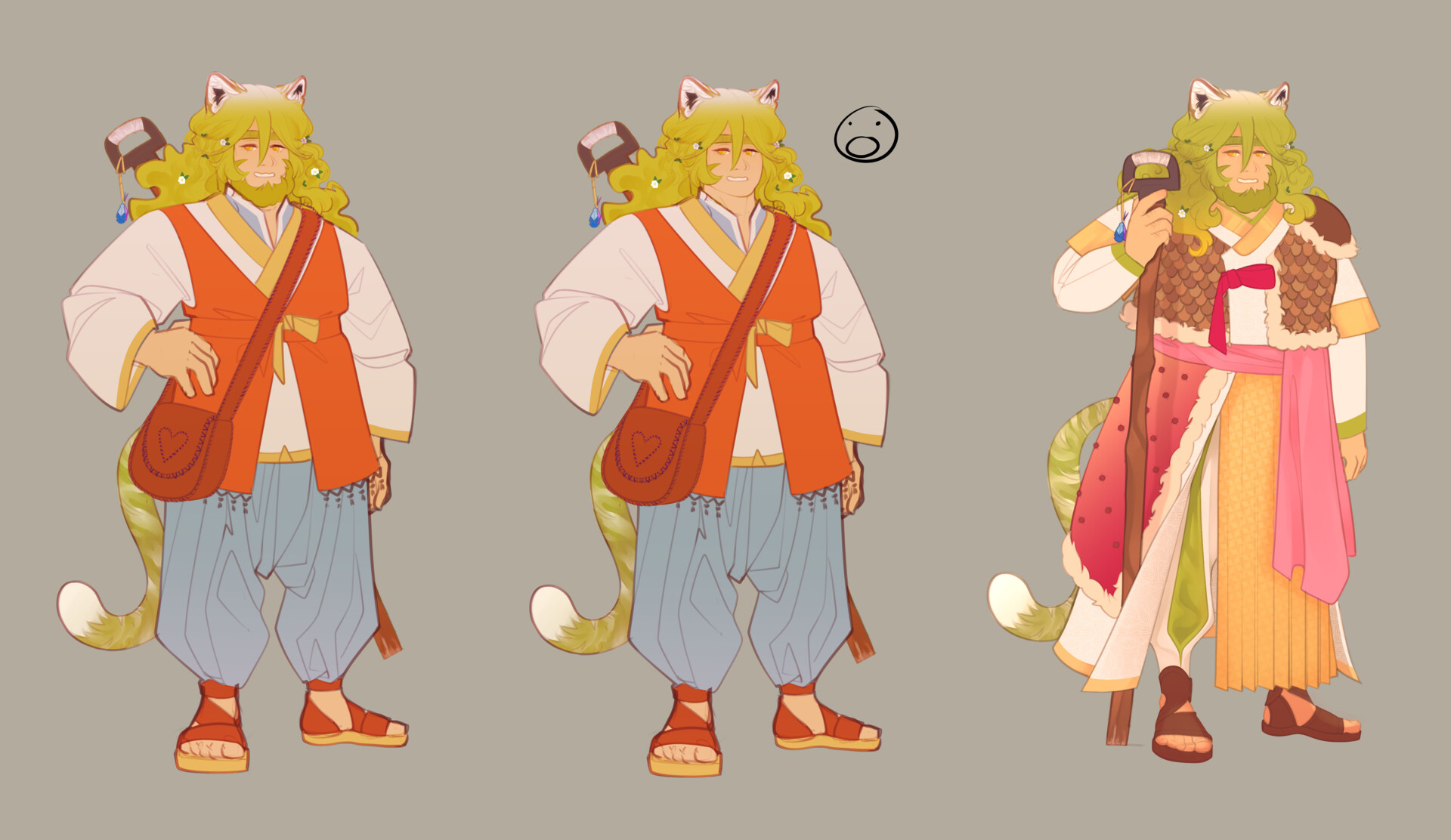 Artstation Dungeons And Dragons Catfolk Tadgh