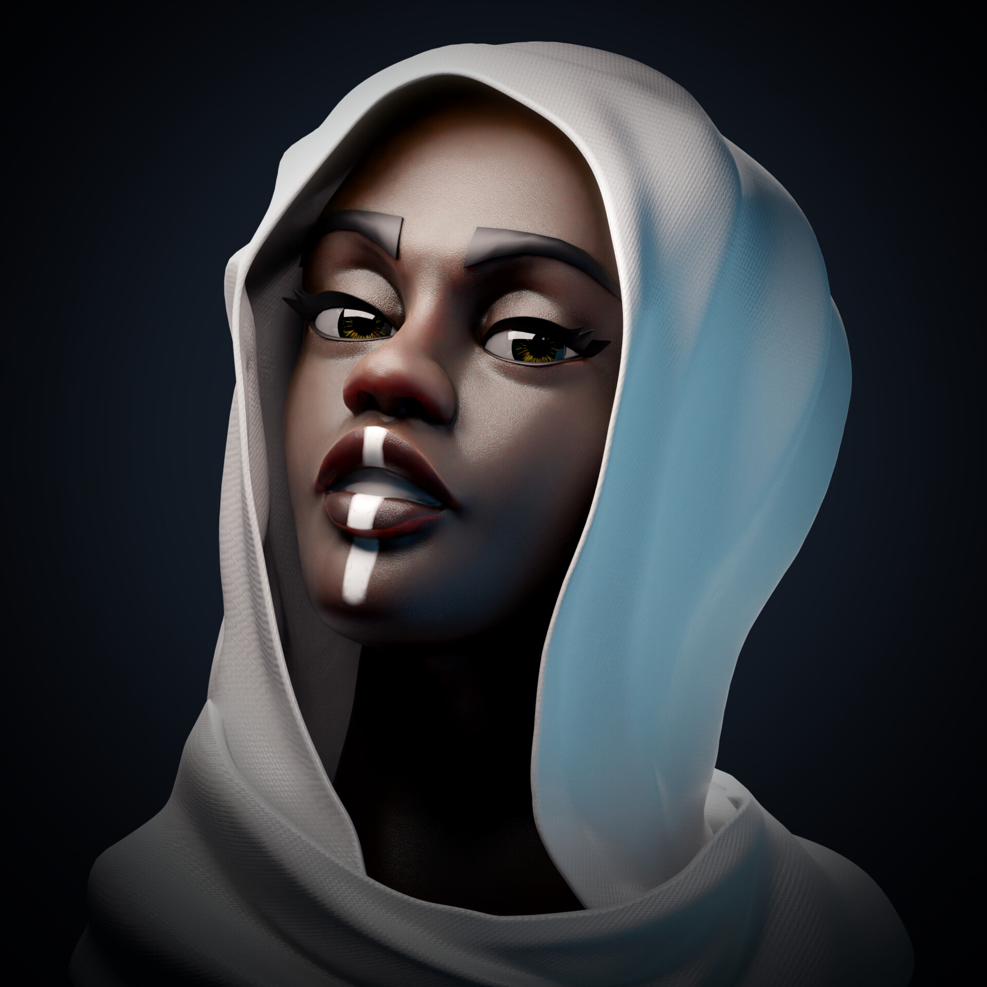 ArtStation - Stylized 3D Portrait