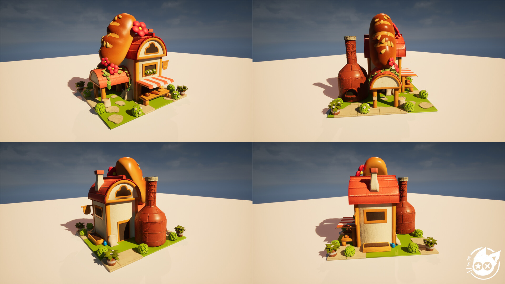 Kaitlin Lee - Cute Bakery - Stylized