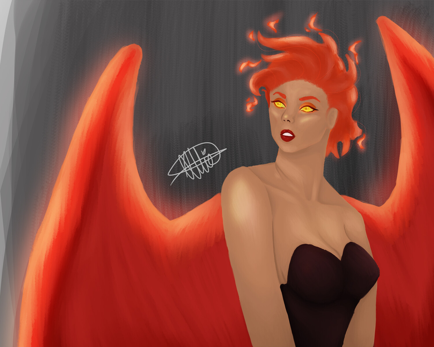 ArtStation - Burning Beauty