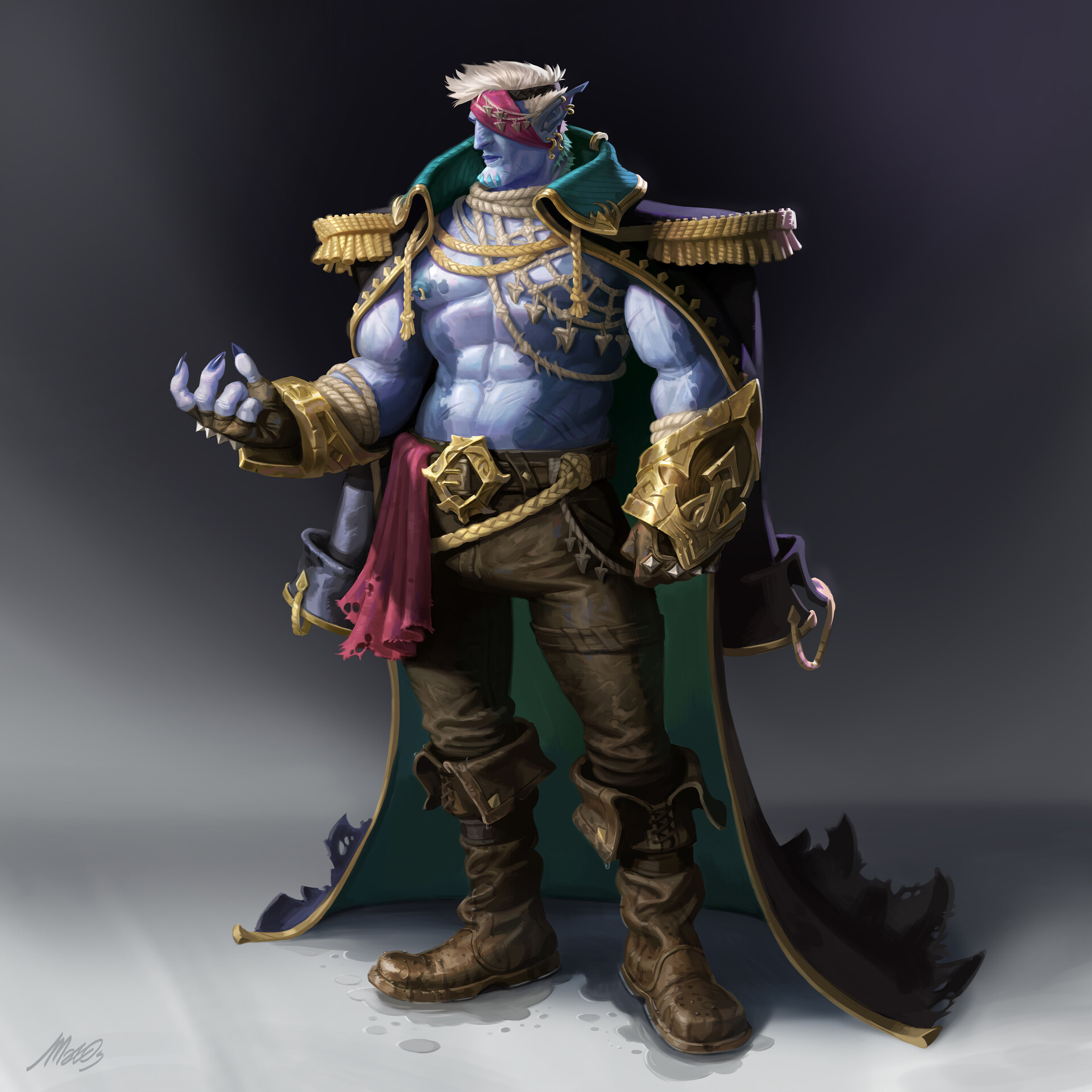 ArtStation - Project Pistris - Captain Bruiser