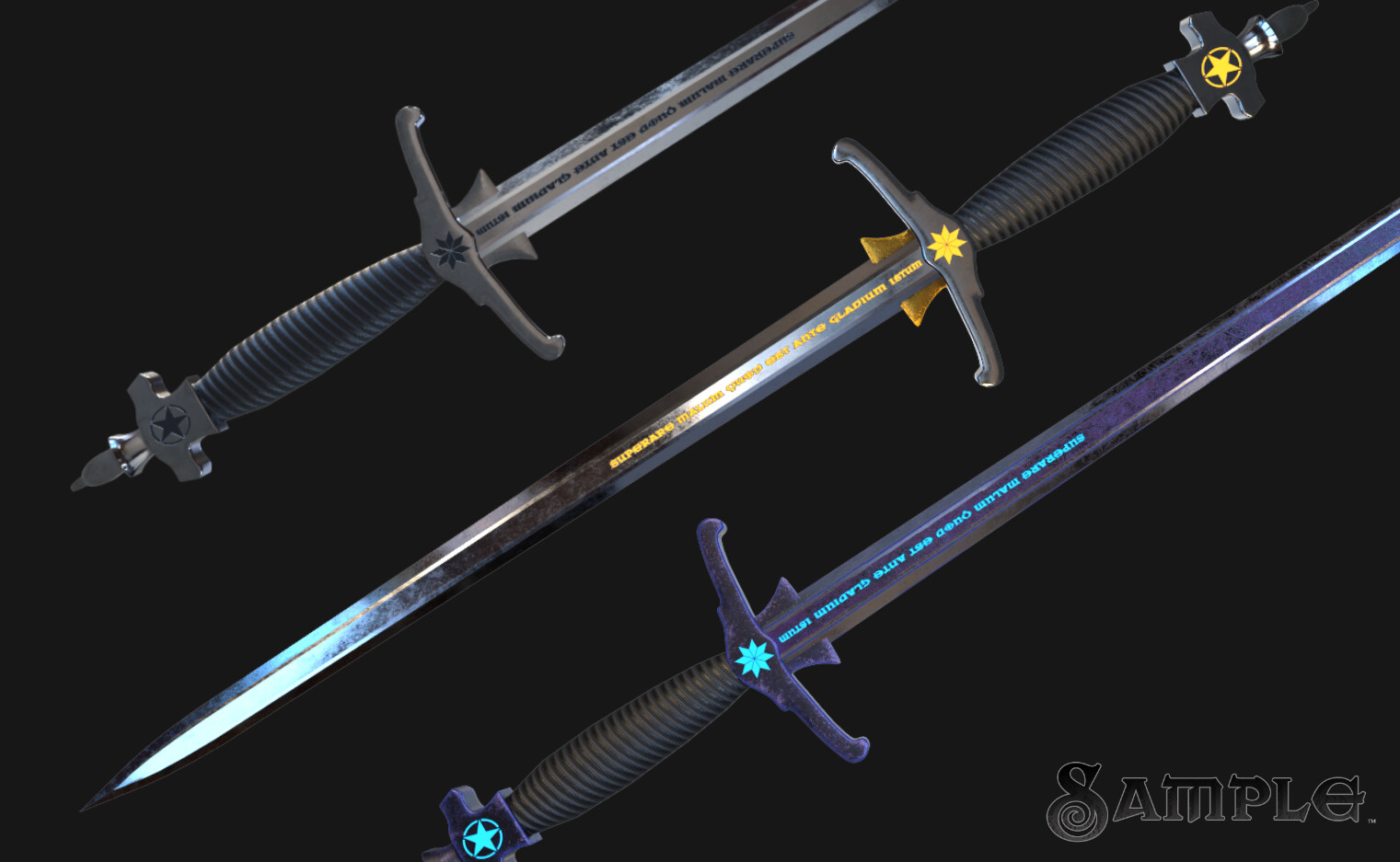 Rhys Hall - Sample: Silver Swords