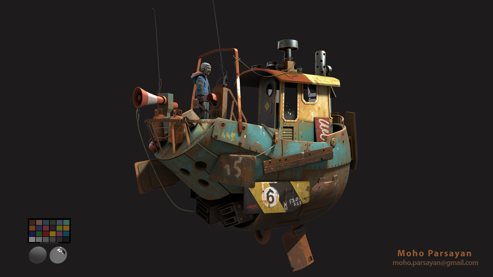 Moho Parsayan - The 3D art of "Waldo by Ian McQue"