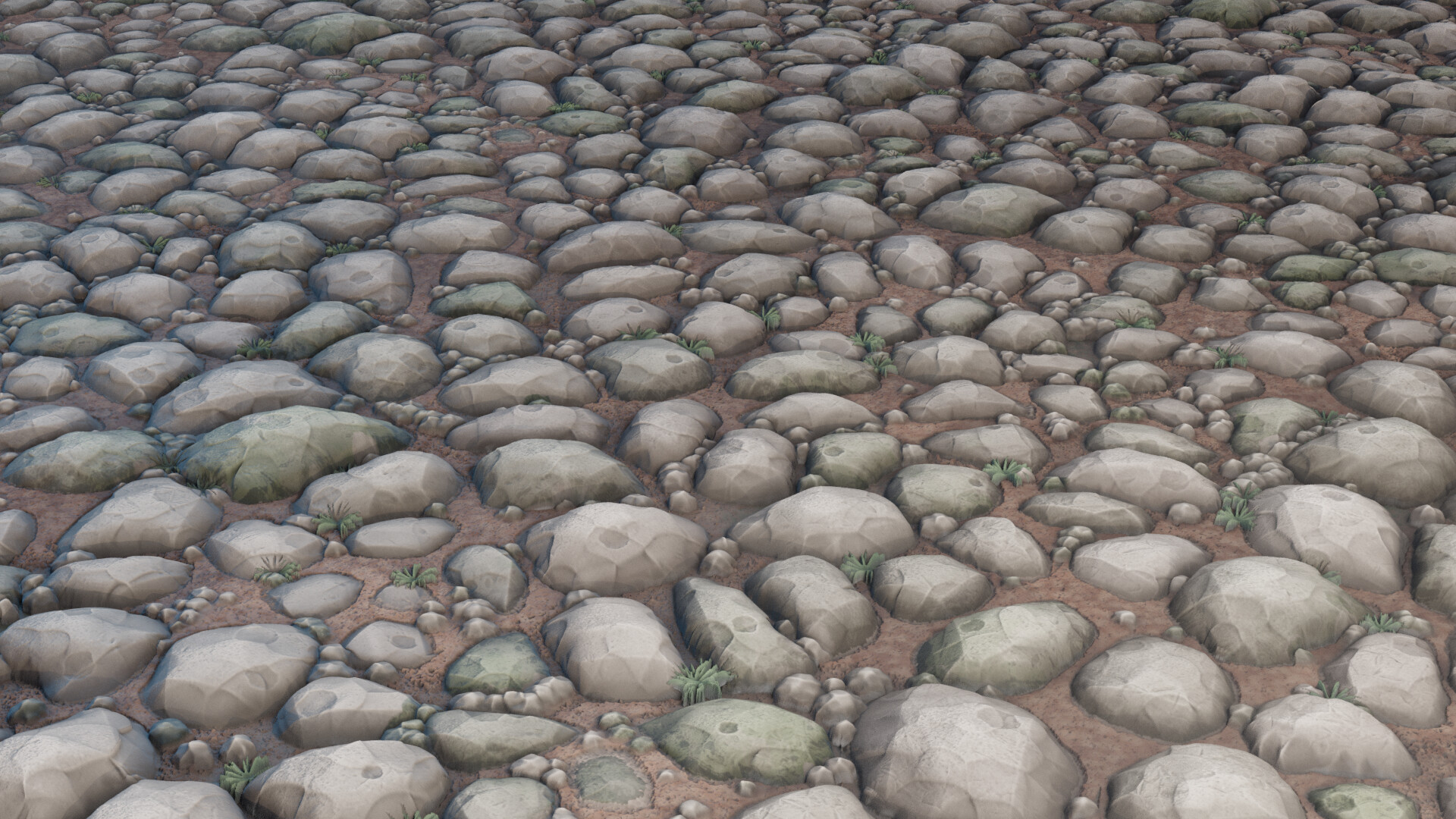 Tovias Milliken - Substance Studies | Stylized Cobblestone