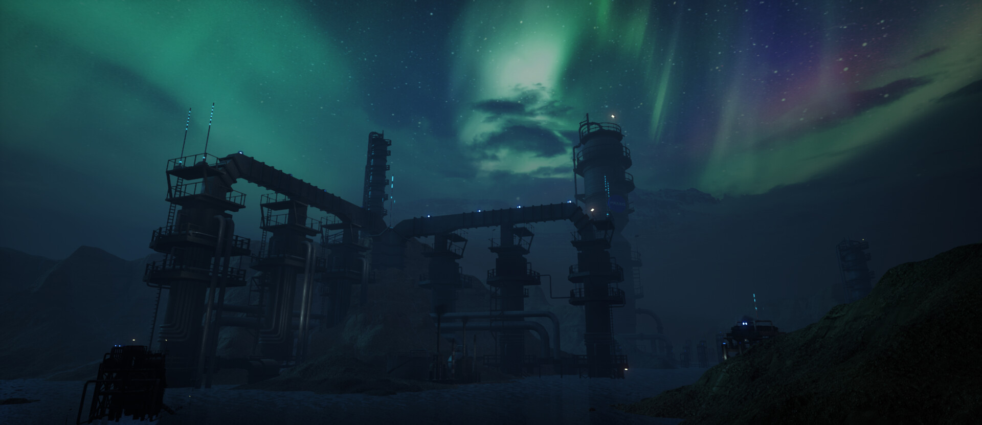 ArtStation - Polar Lights Level Design