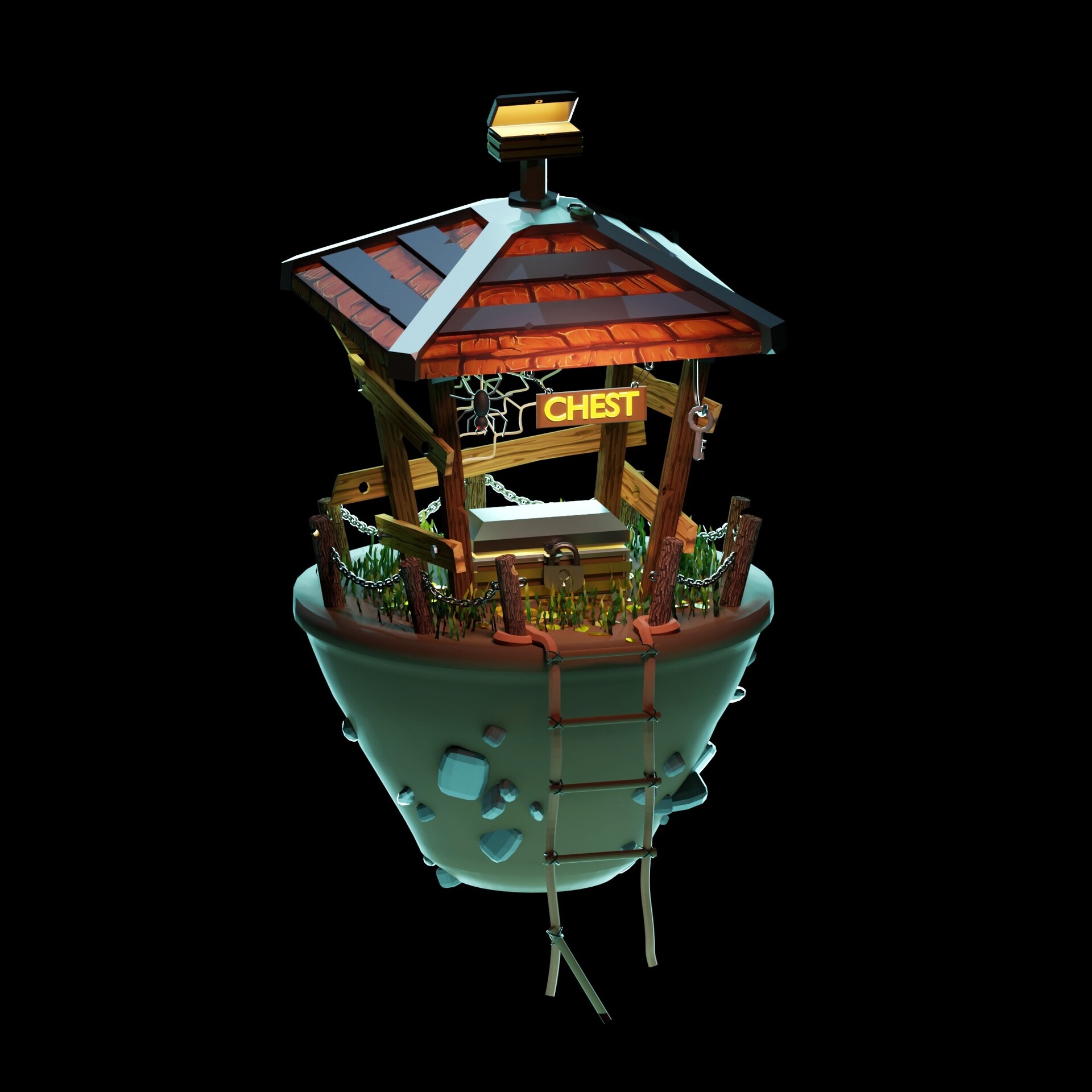 ArtStation - Treasure island