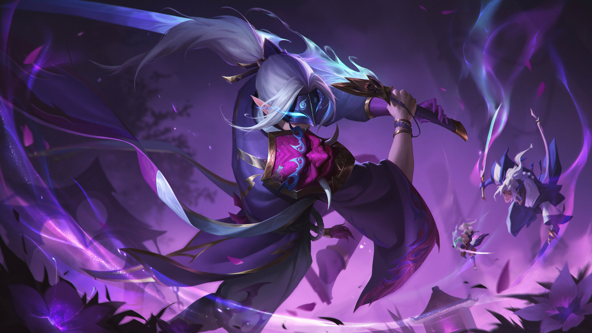 ArtStation - 灵魂莲华易大师同人 Spirit Blossom Master Yi Fanart