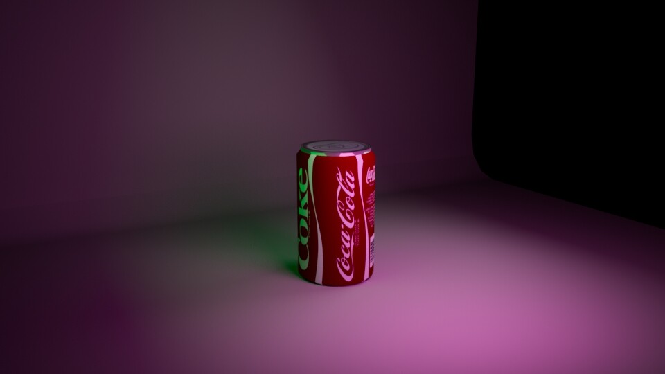 ArtStation - Coke can