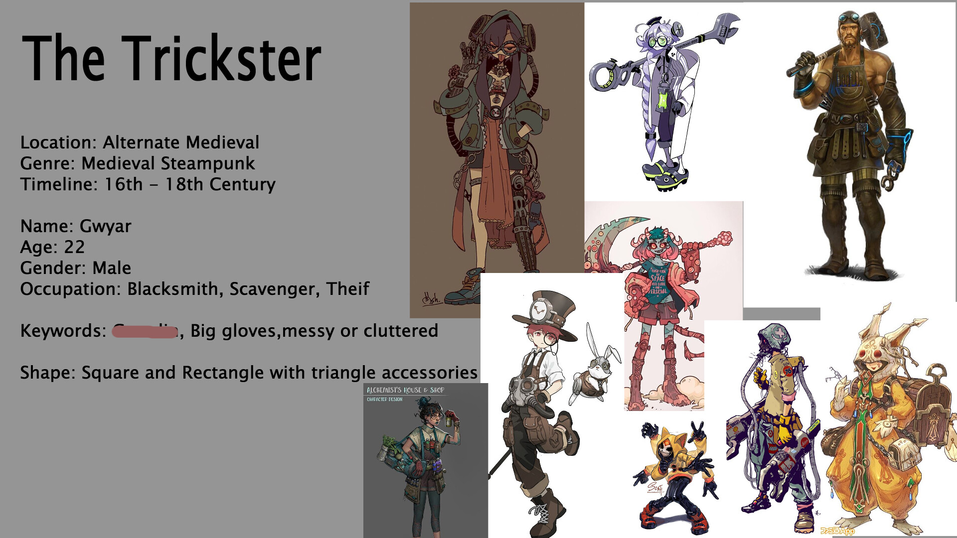 ArtStation - Character Concept design