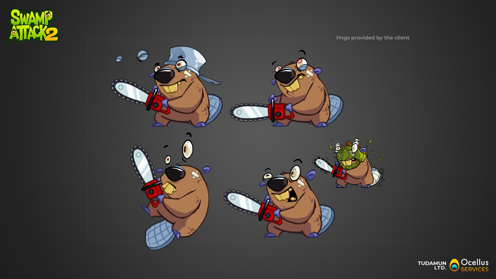 Ocellus - SERVICES - Swamp Attack 2 - Beaver Animations 🦫