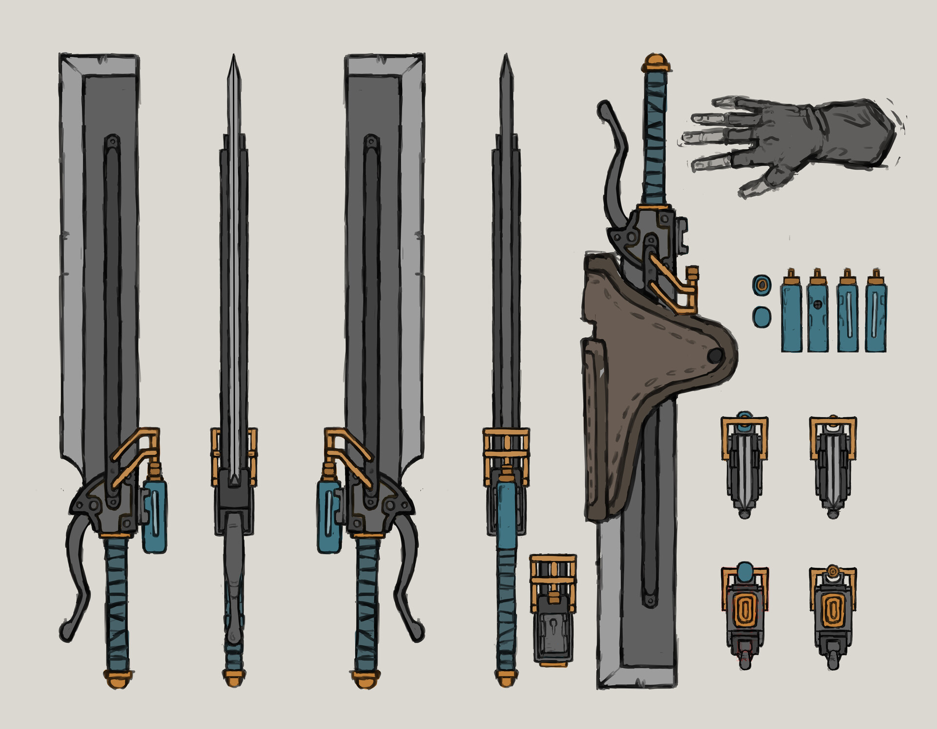 ArtStation - Ignition (sword concept art)