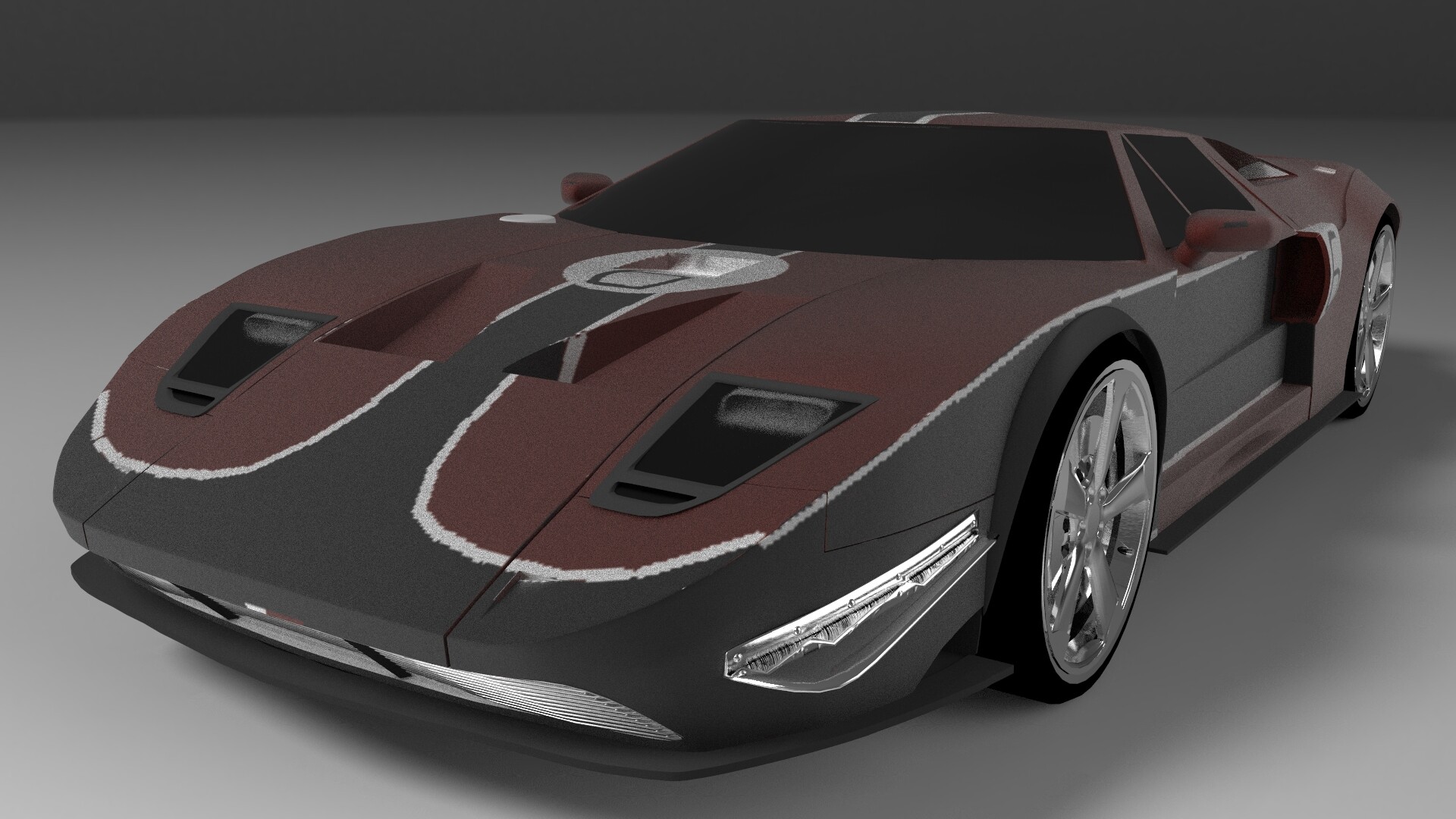 ArtStation - Ford Gt (nikki nfs carbon)