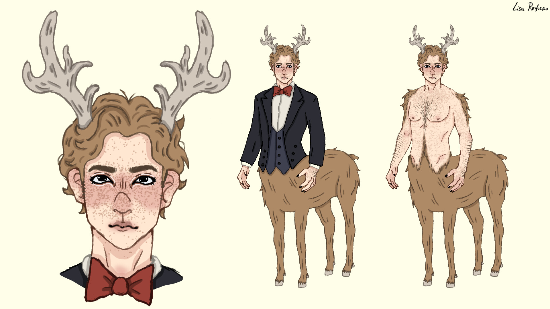 ArtStation - Bambi Oc Redesign