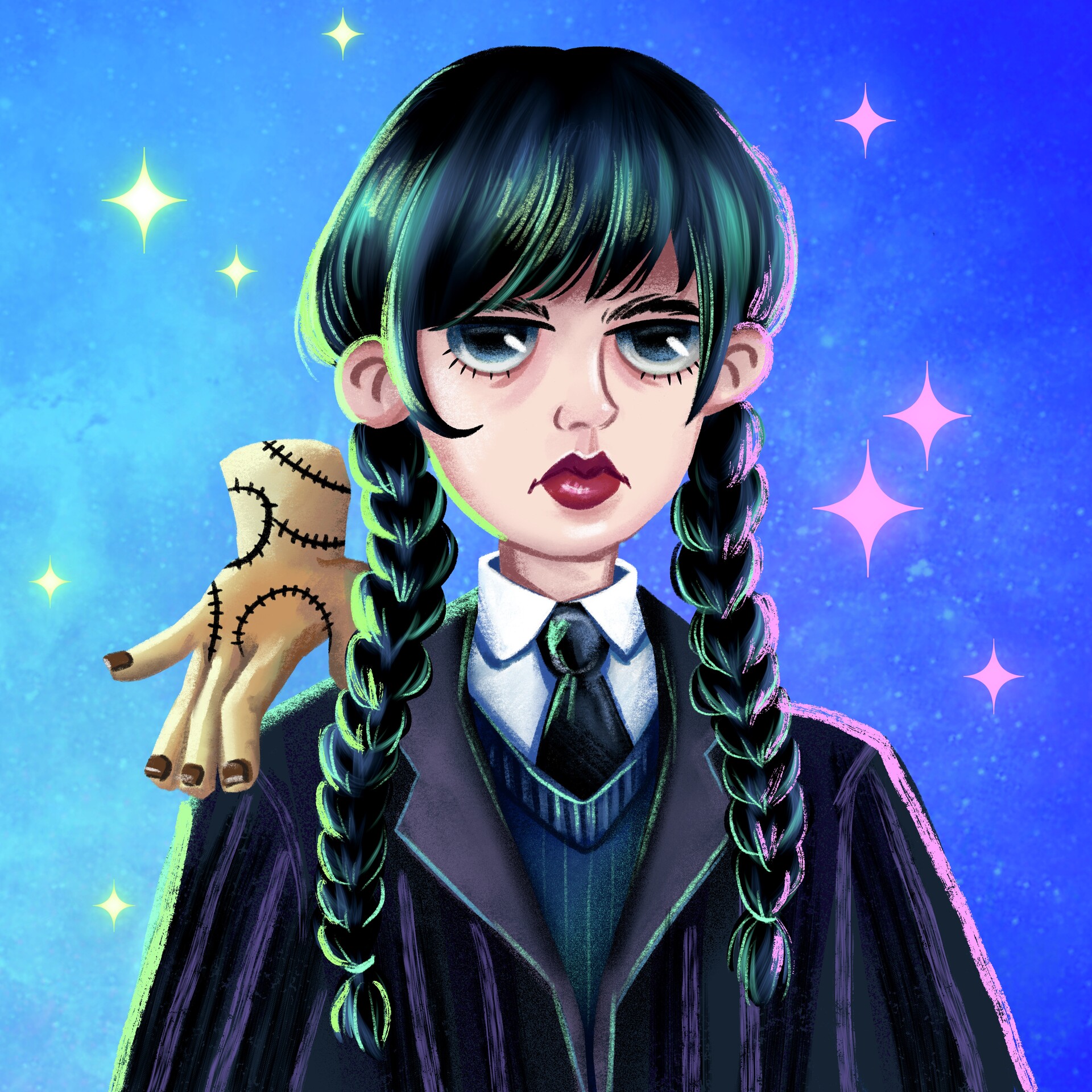 ArtStation - Wednesday Addams