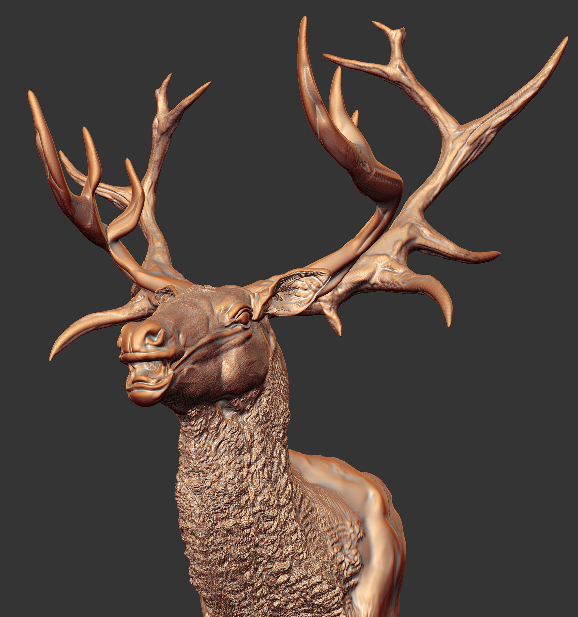 ArtStation - deer
