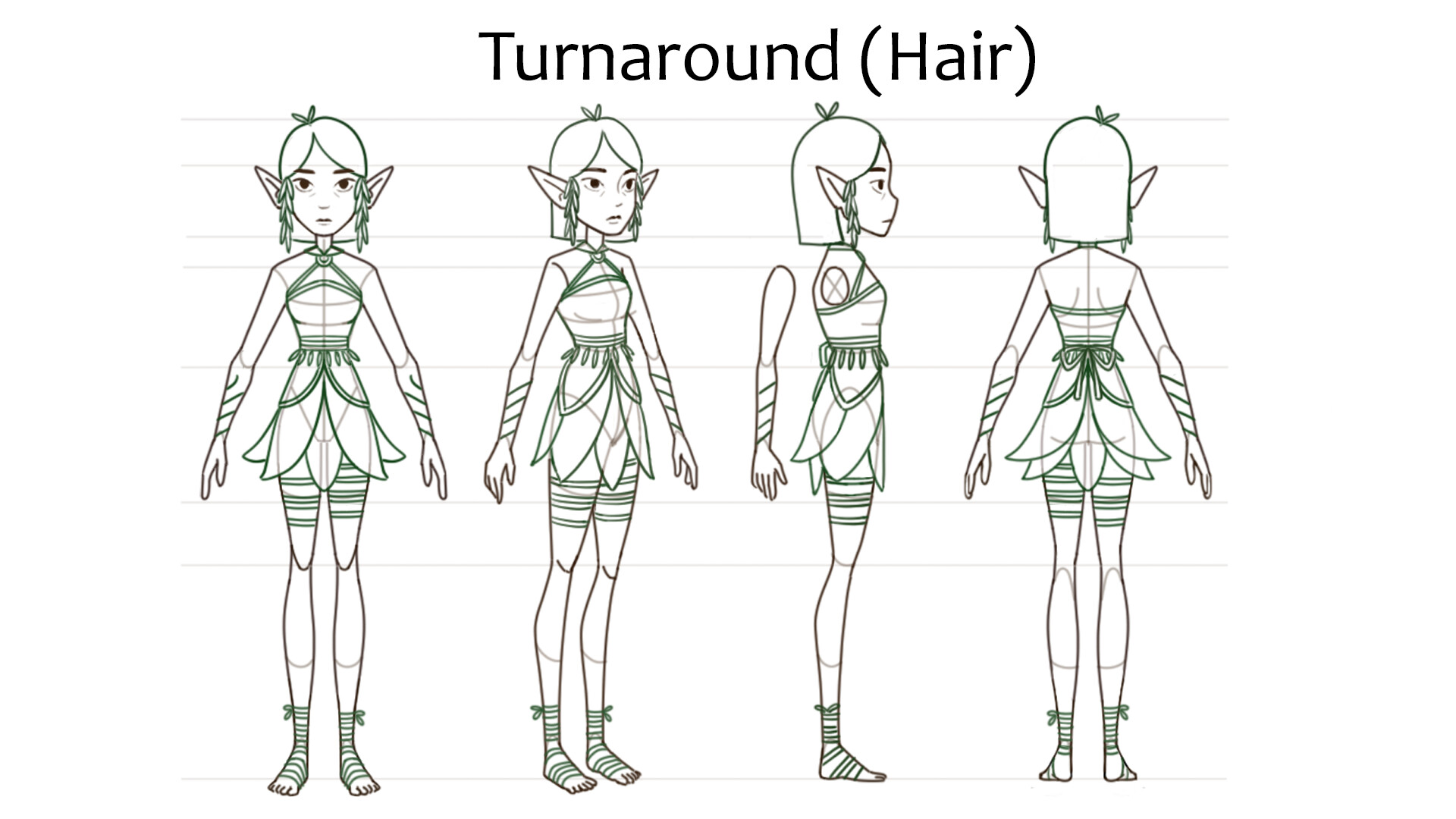 Lim Xin Ci - Character Design Process (Peri)